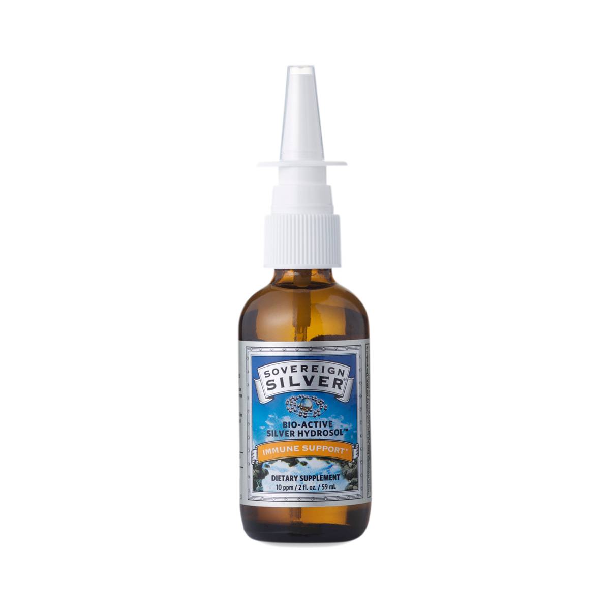 Bio-Active Silver Hydrosol Nasal Spray by Sovereign Silver - Thrive Market