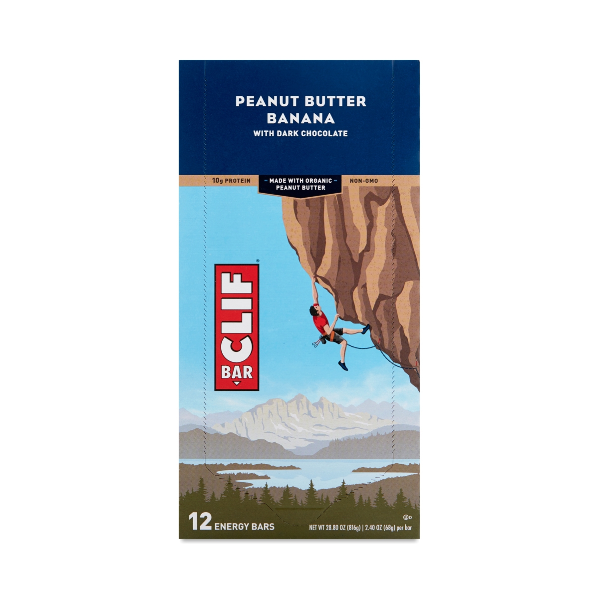 722252360199 UPC - Clif Energy Bar, Peanut Butter Banana Dark Chocolate ...