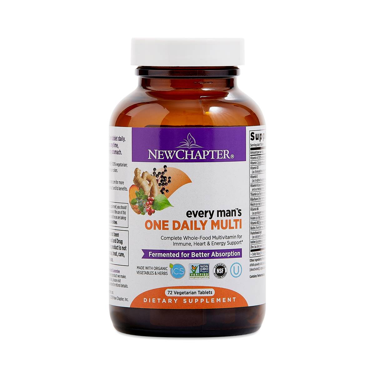 Every Man’s One Daily Multivitamin by New Chapter - Thrive Market