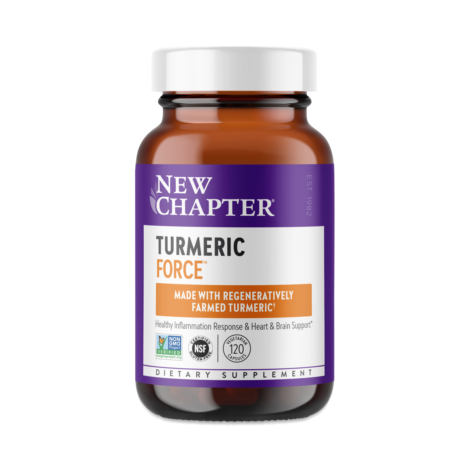 Turmeric Force Supplement by New Chapter | Thrive Market