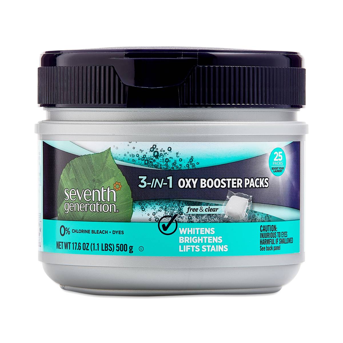 3-in-1 Laundry Oxy Booster Packs by Seventh Generation - Thrive Market
