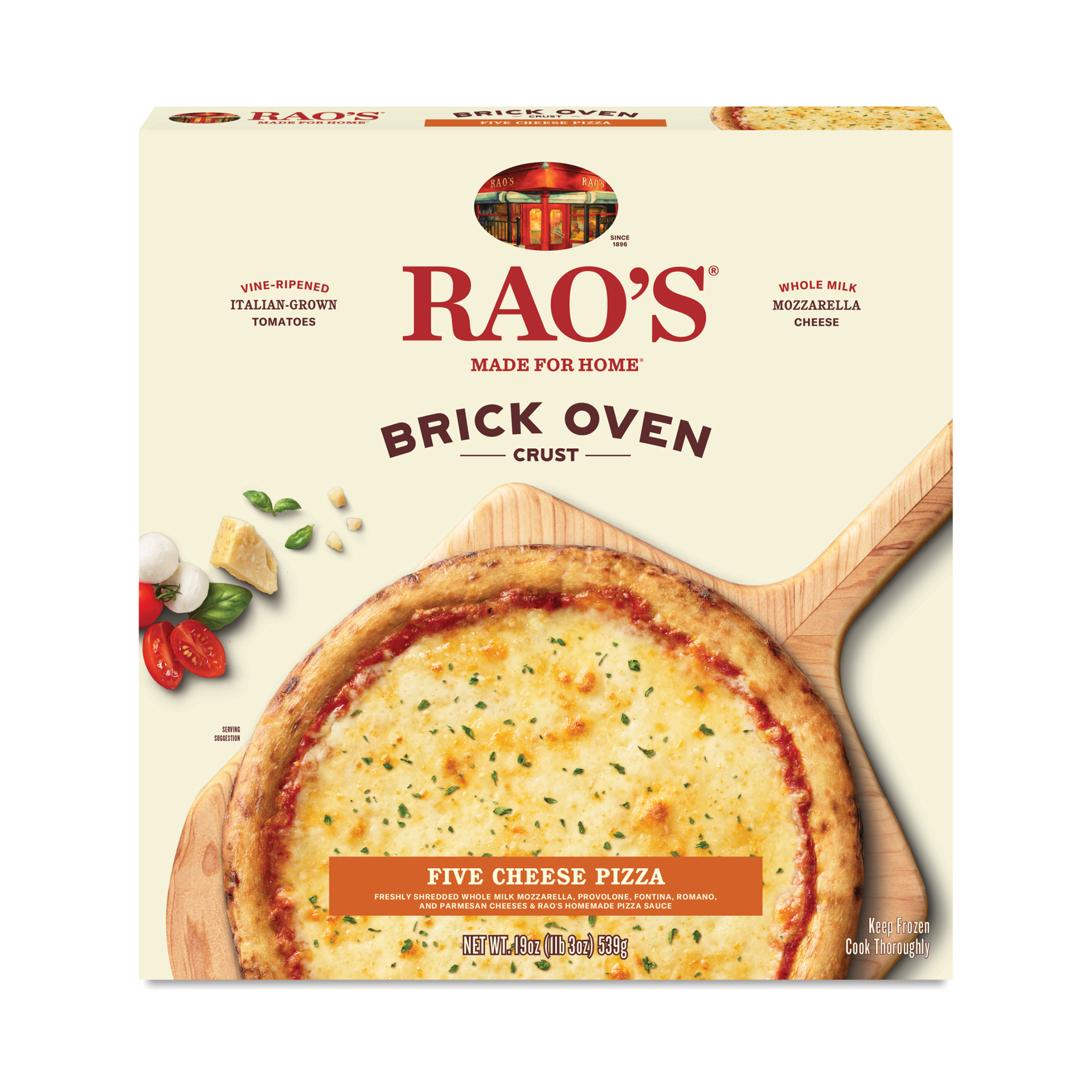 Rao's Homemade Brick Oven Five Cheese Pizza | Thrive Market