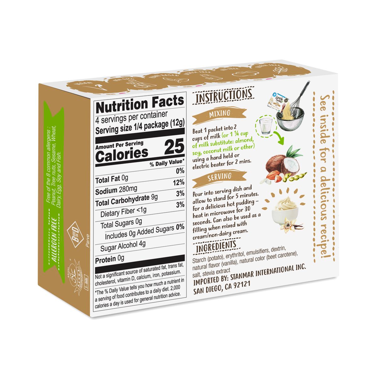 Vanilla Pudding by Simply Delish | Thrive Market