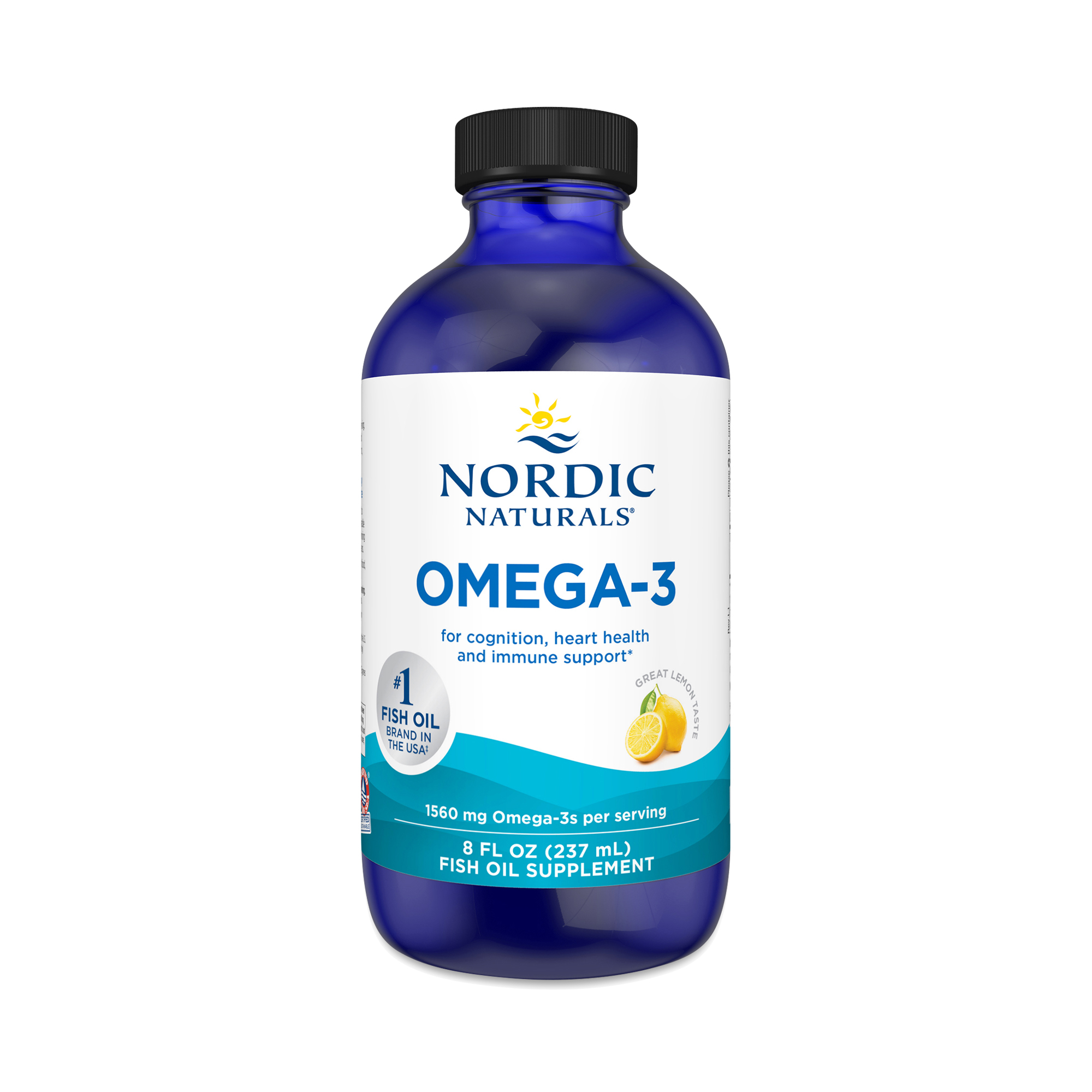Omega 3 Fish Oil Liquid by Nordic Naturals | Thrive Market