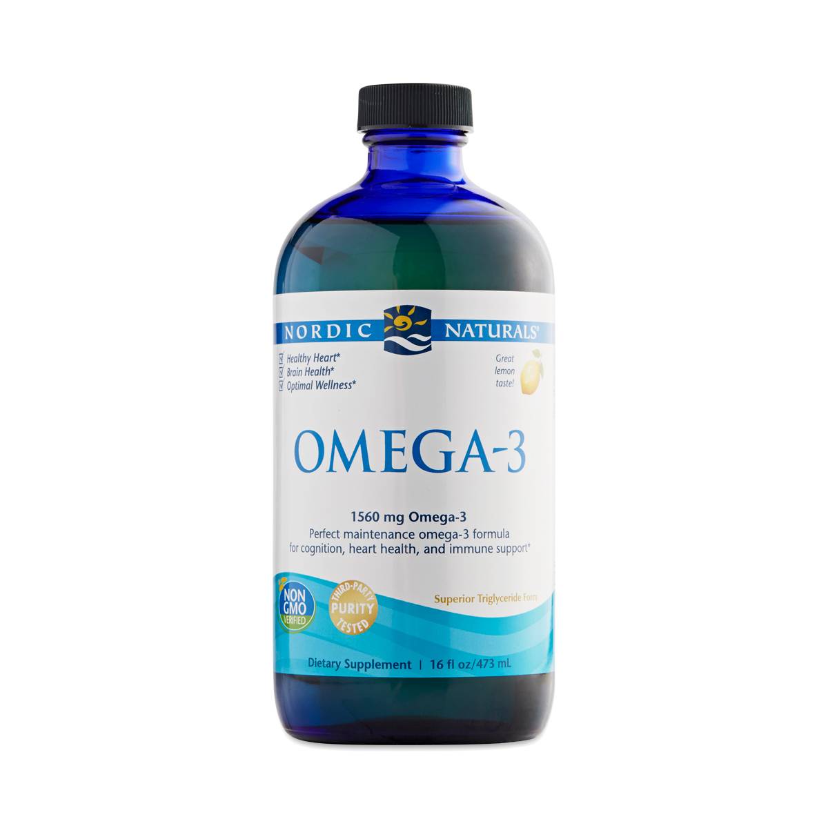 Liquid Omega 3, Lemon by Nordic Naturals - Thrive Market