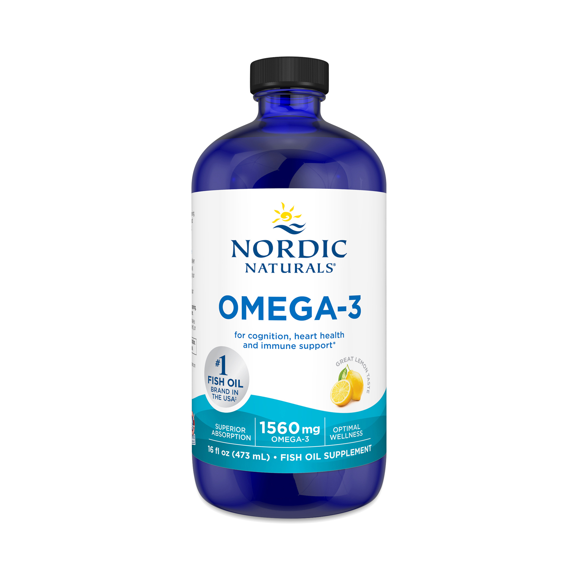 Liquid Omega 3, Lemon by Nordic Naturals | Thrive Market