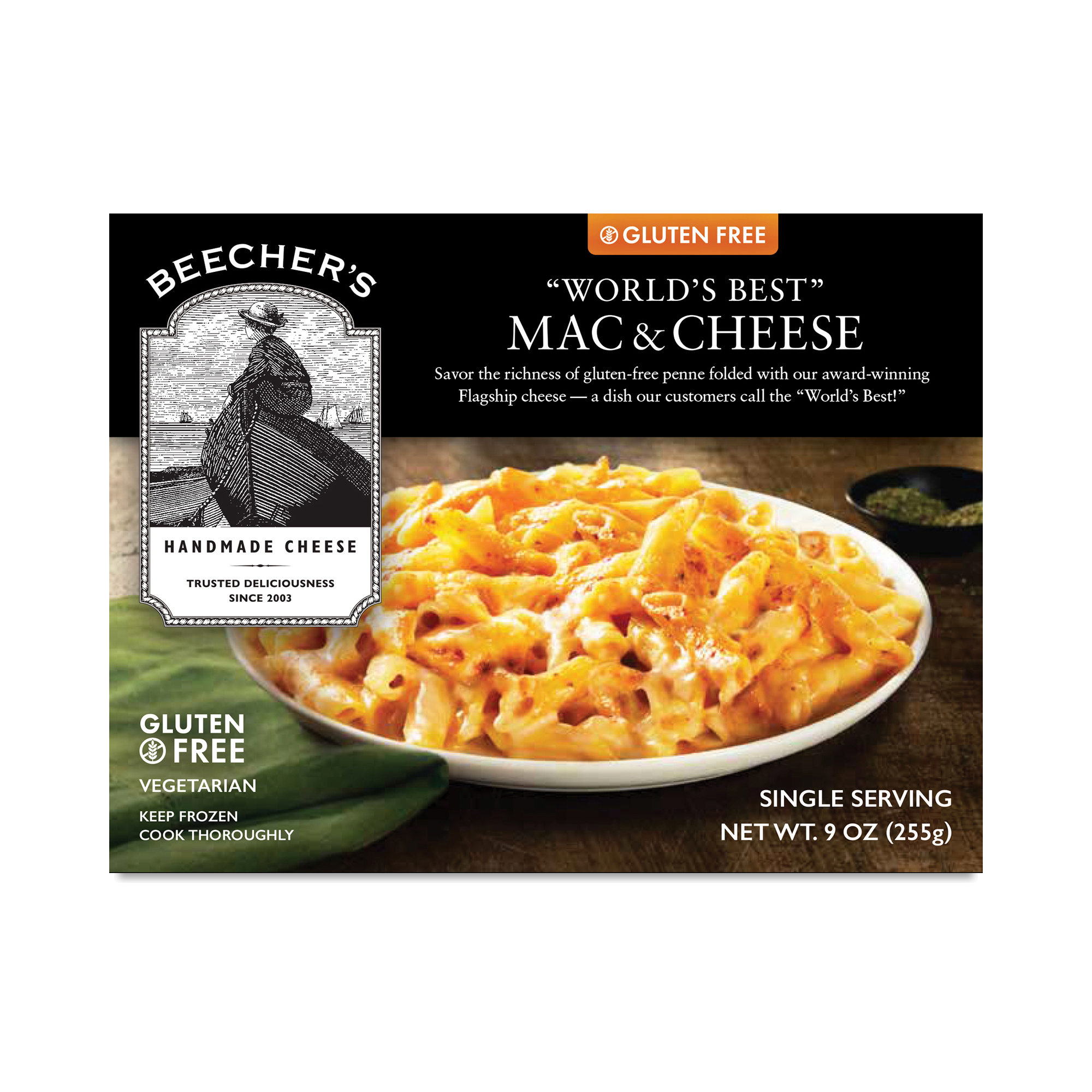 Beecher's Handmade Cheese "World's Best" Mac & Cheese, Gluten Free ...