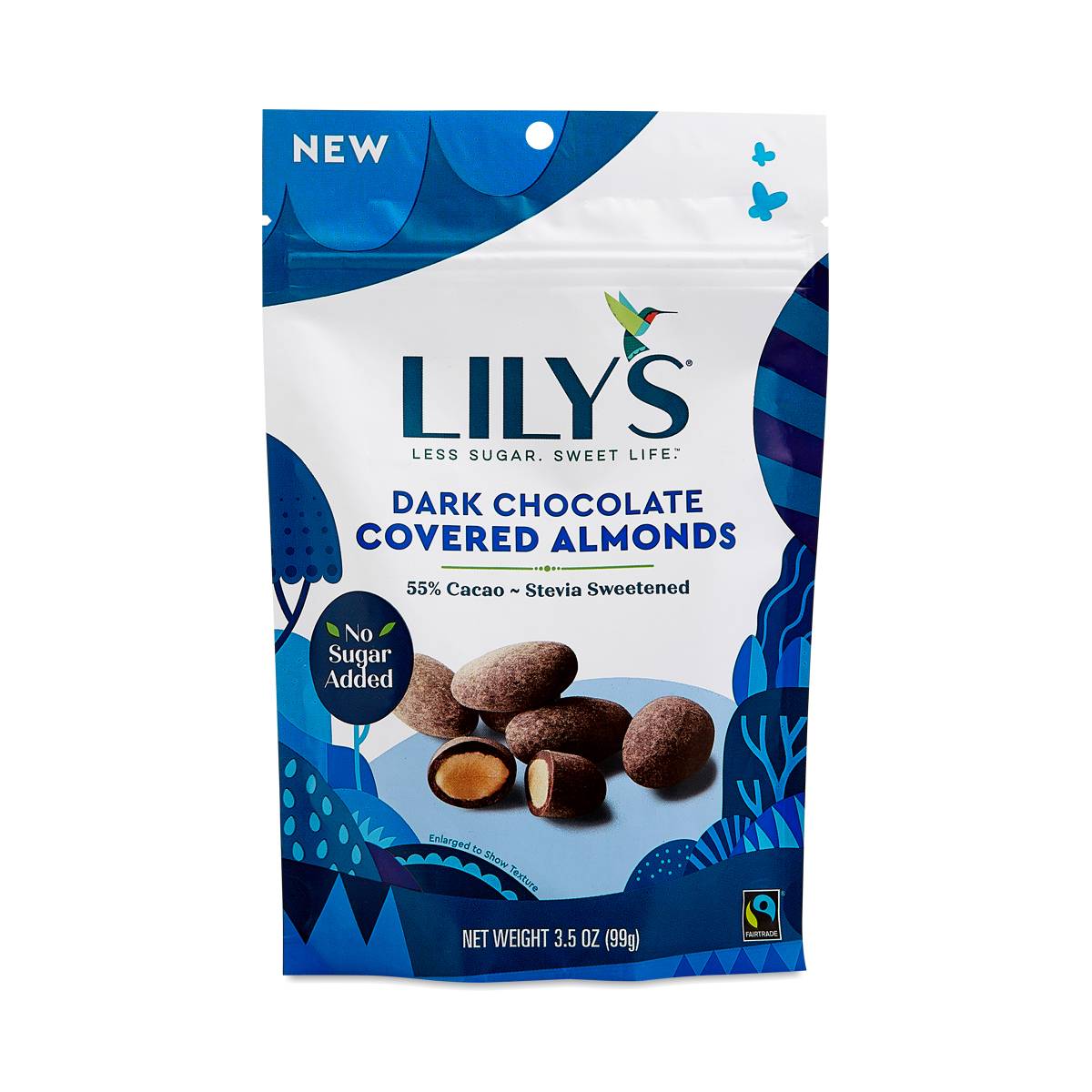 Lily's Sweets Dark Chocolate Covered Almonds - Thrive Market