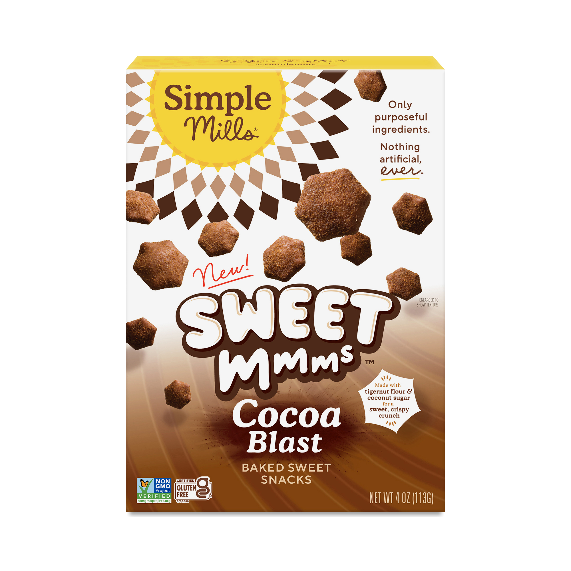 Simple Mills Sweet Mmms Baked Sweet Snacks, Cocoa Blast | Thrive Market