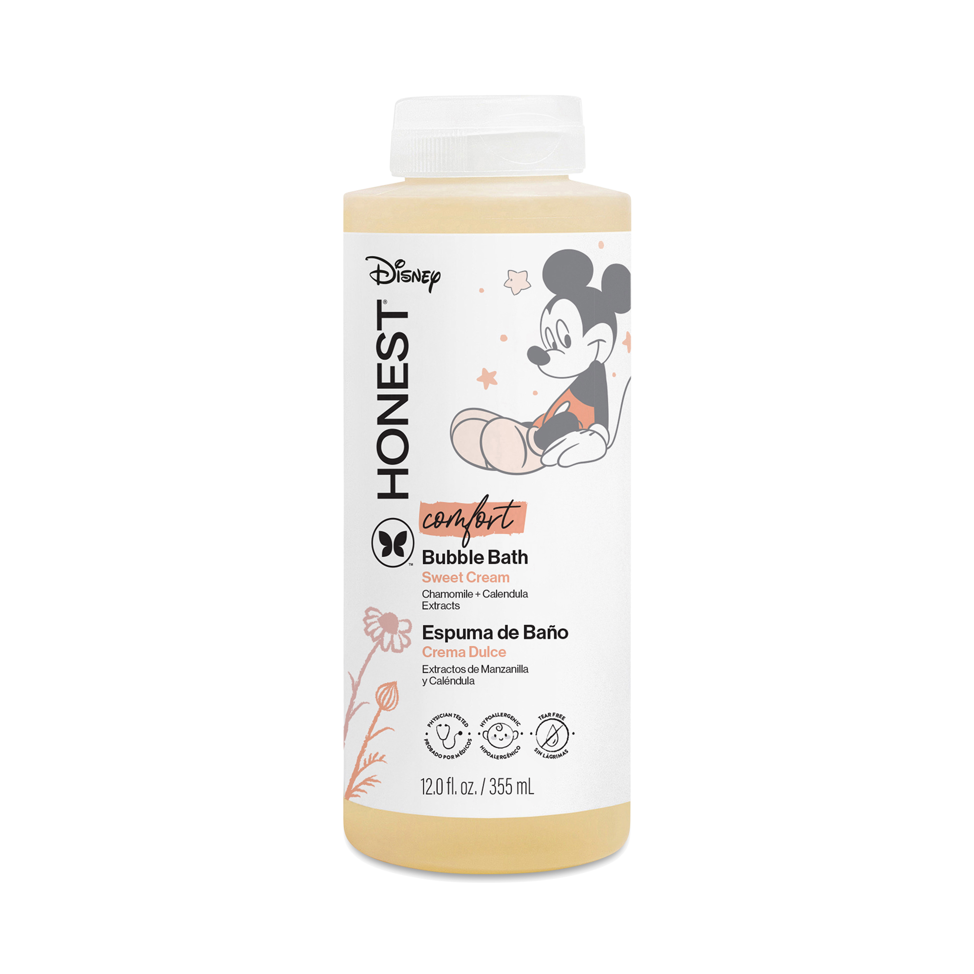 The Honest Co. Disney Comfort Shampoo + Body Wash, Sweet Cream | Thrive ...