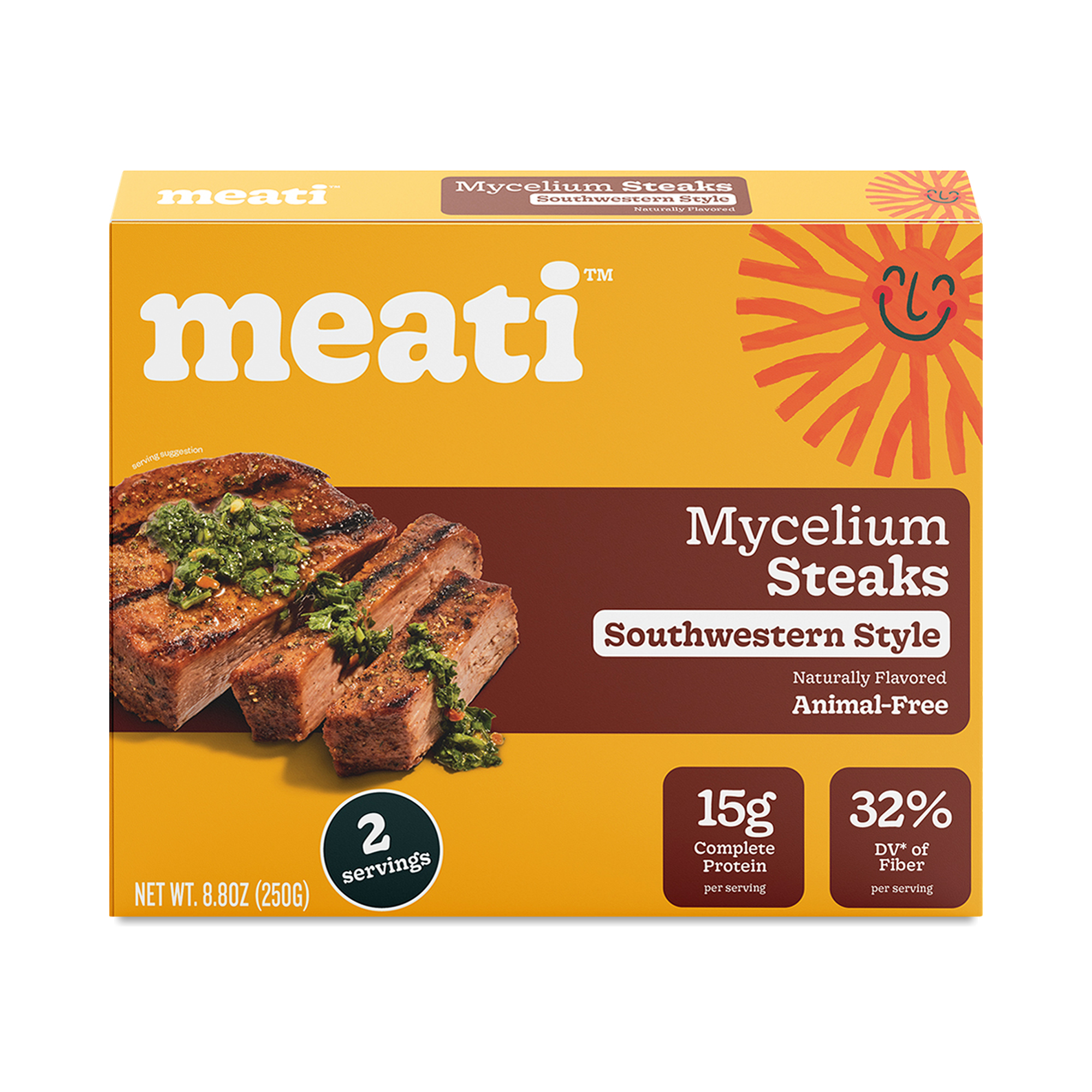 Meati Mycelium Steaks, Southwestern Style | Thrive Market