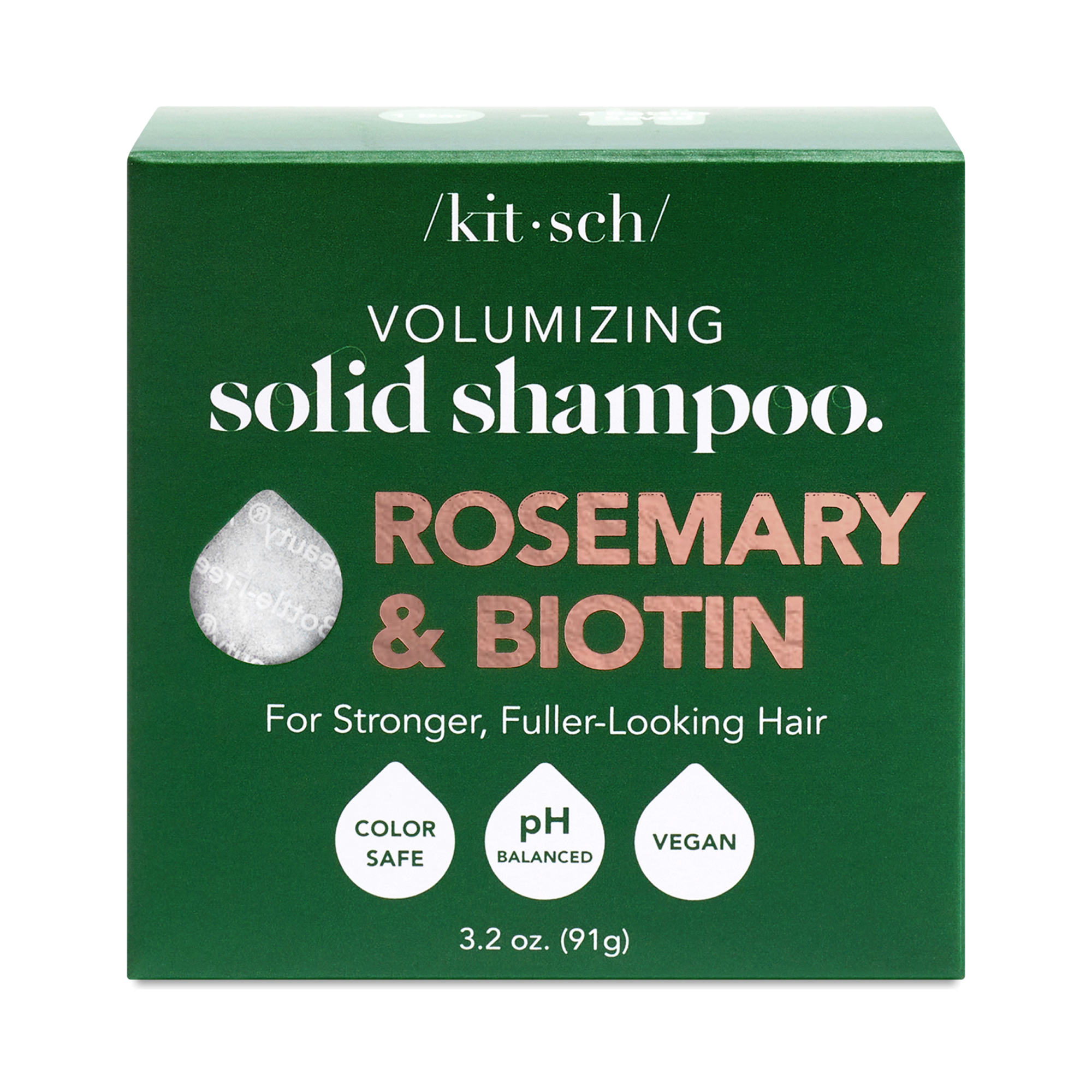 Kitsch Volumizing Solid Shampoo, Rosemary & Biotin | Thrive Market