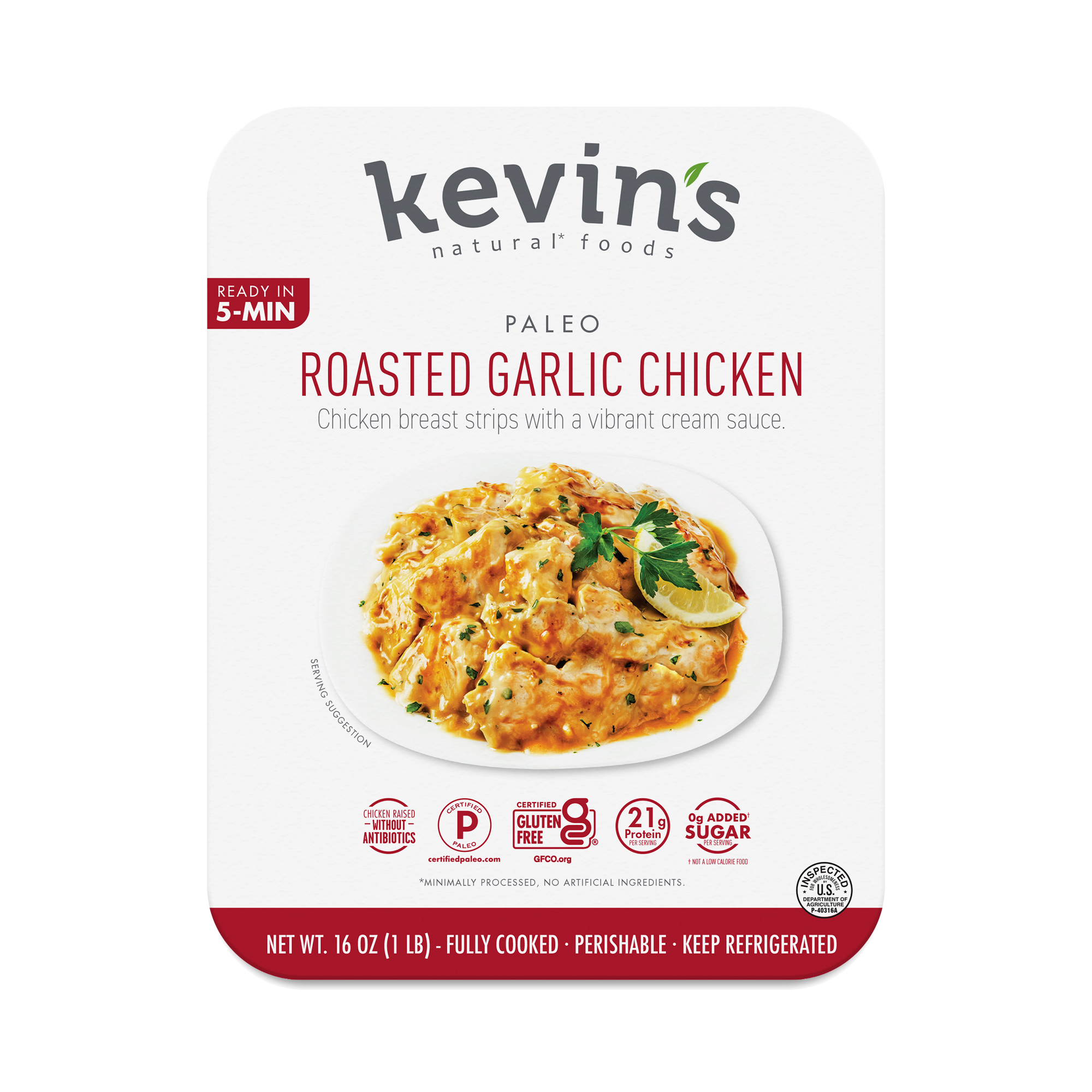 Kevin's Natural Foods Roasted Garlic Chicken | Thrive Market