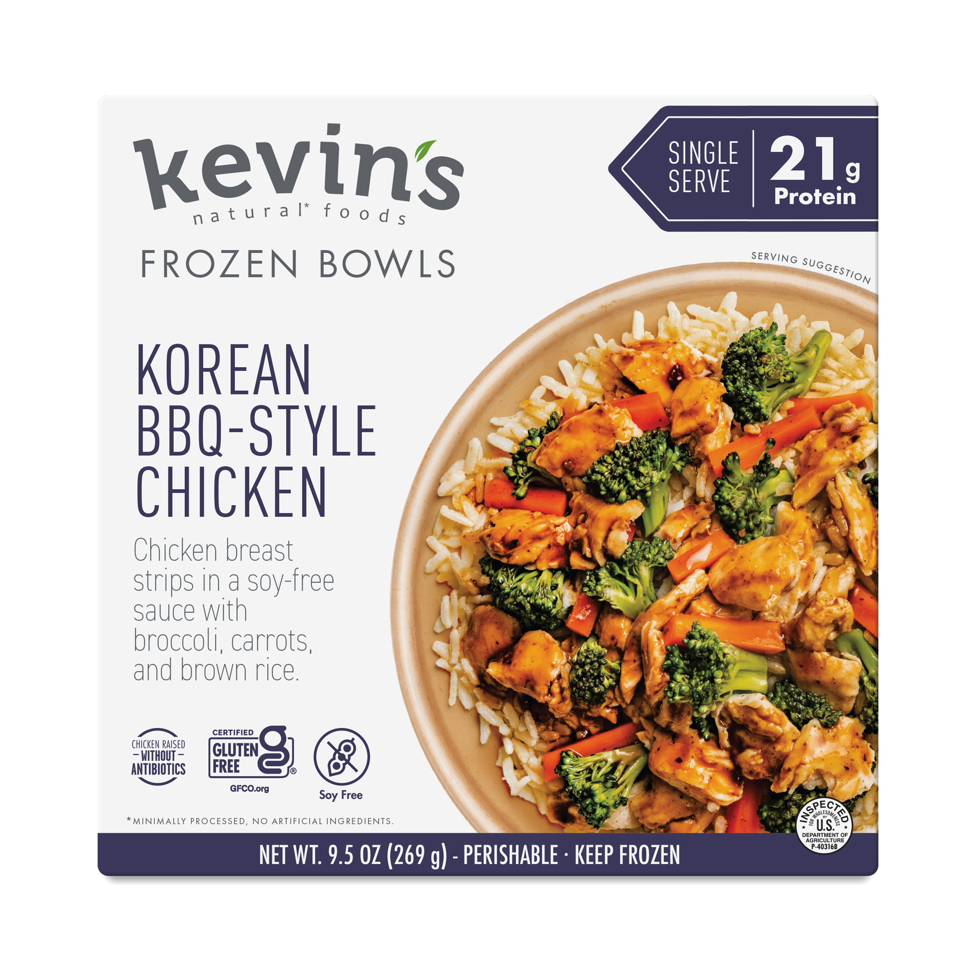 Kevin's Natural Foods Korean BBQ-Style Chicken Bowl | Thrive Market