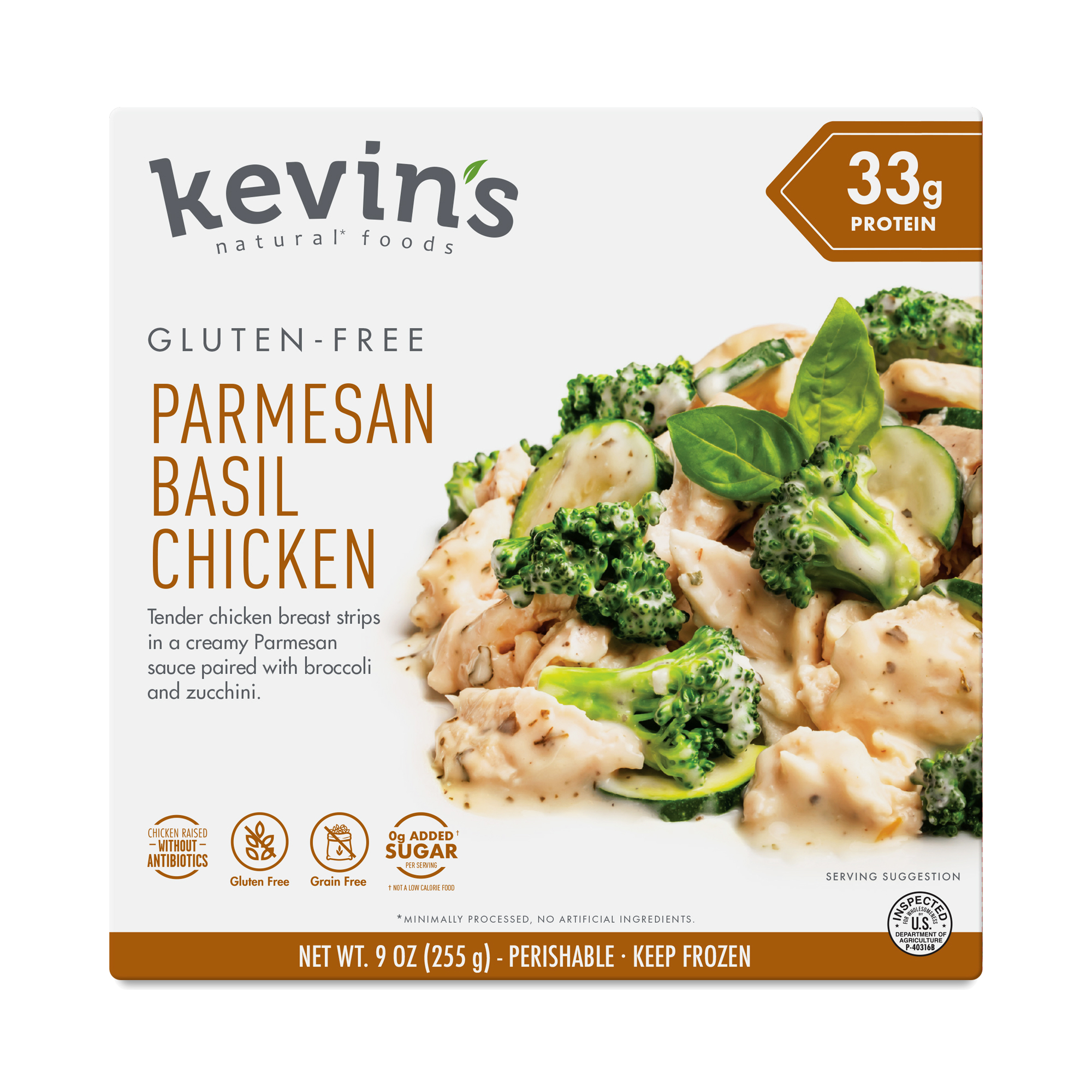 Kevin's Natural Foods Parmesan Basil Chicken | Thrive Market
