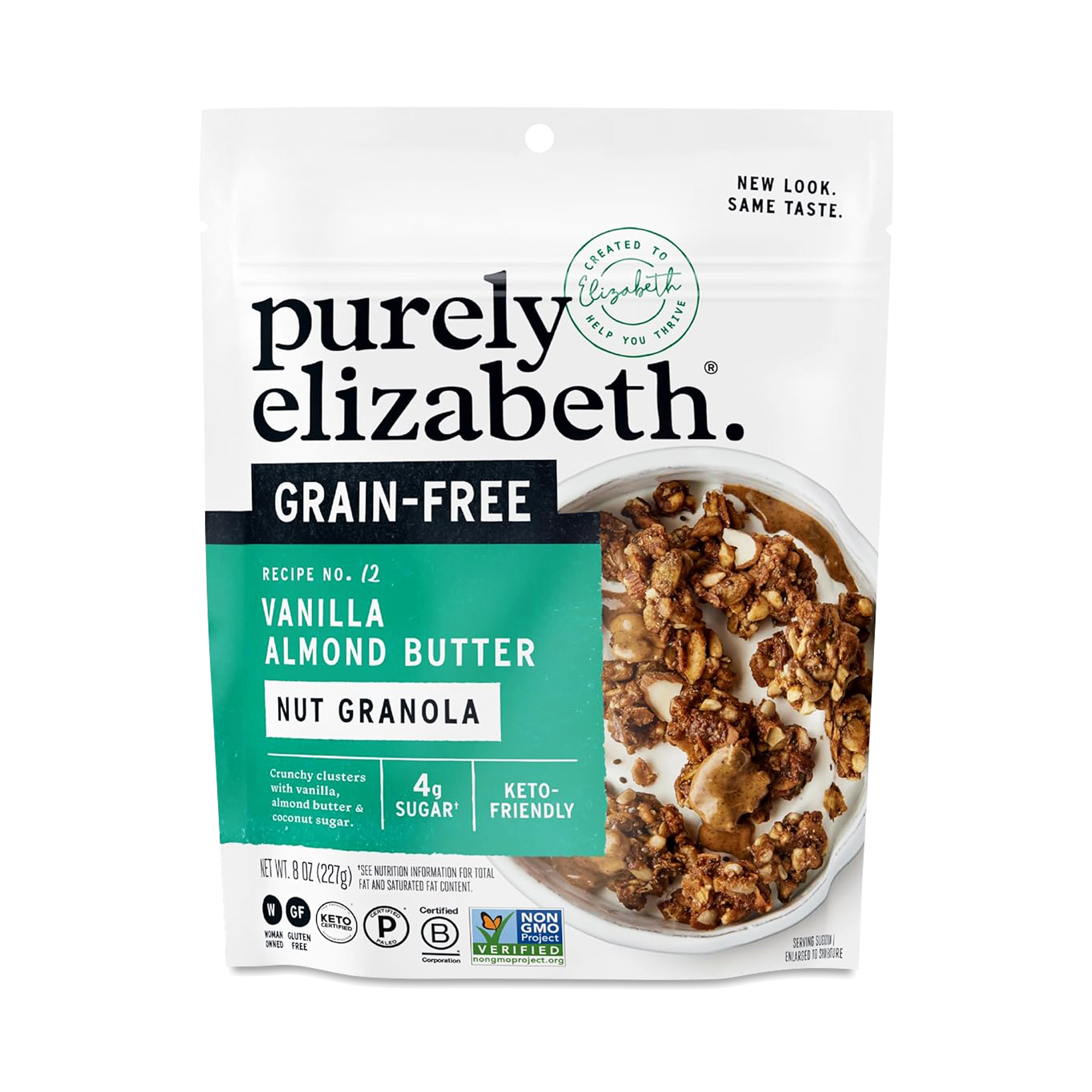 Purely Elizabeth Grain-Free Nut Granola, Vanilla Almond Butter | Thrive ...