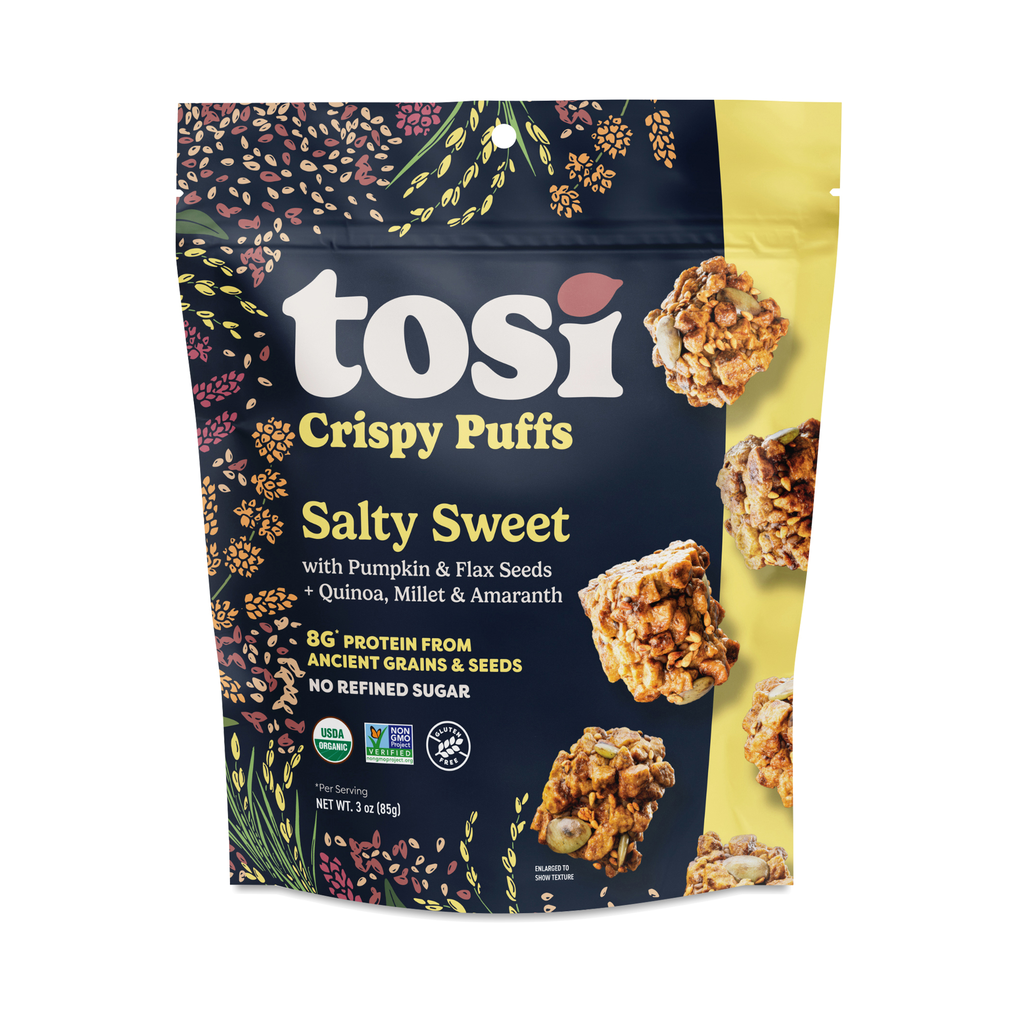 Tosi Organic Puffs, Salty Sweet | Thrive Market