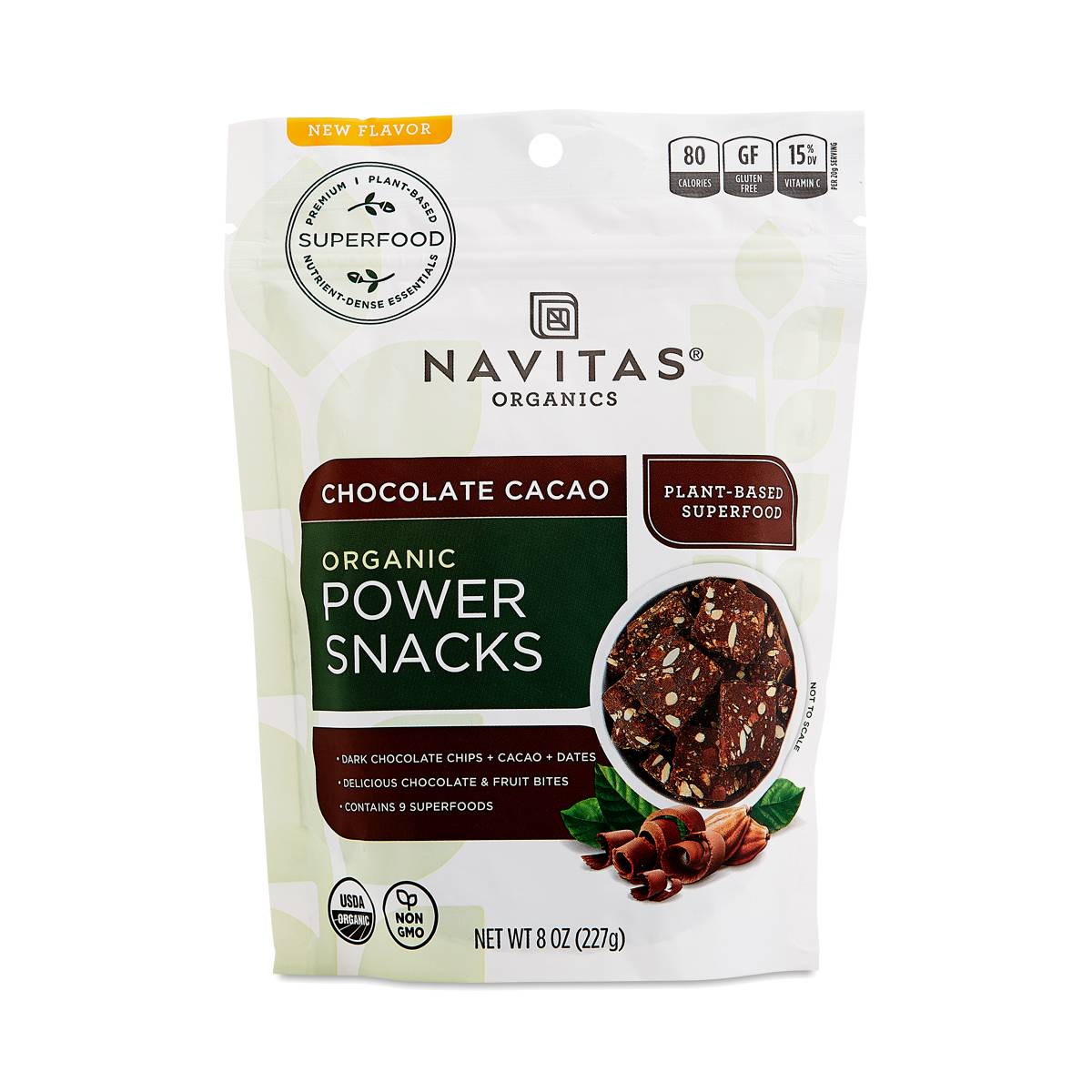 Navitas Organics Power Snacks, Chocolate Cacao - Thrive Market