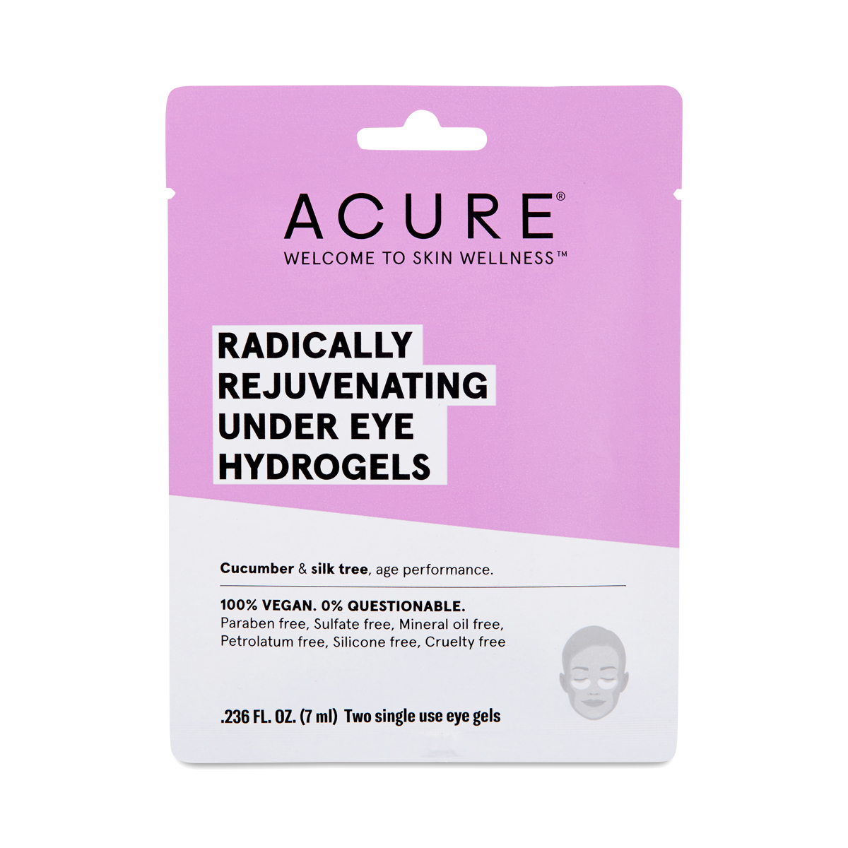 Under Eye Hydrogel Mask by Acure | Thrive Market