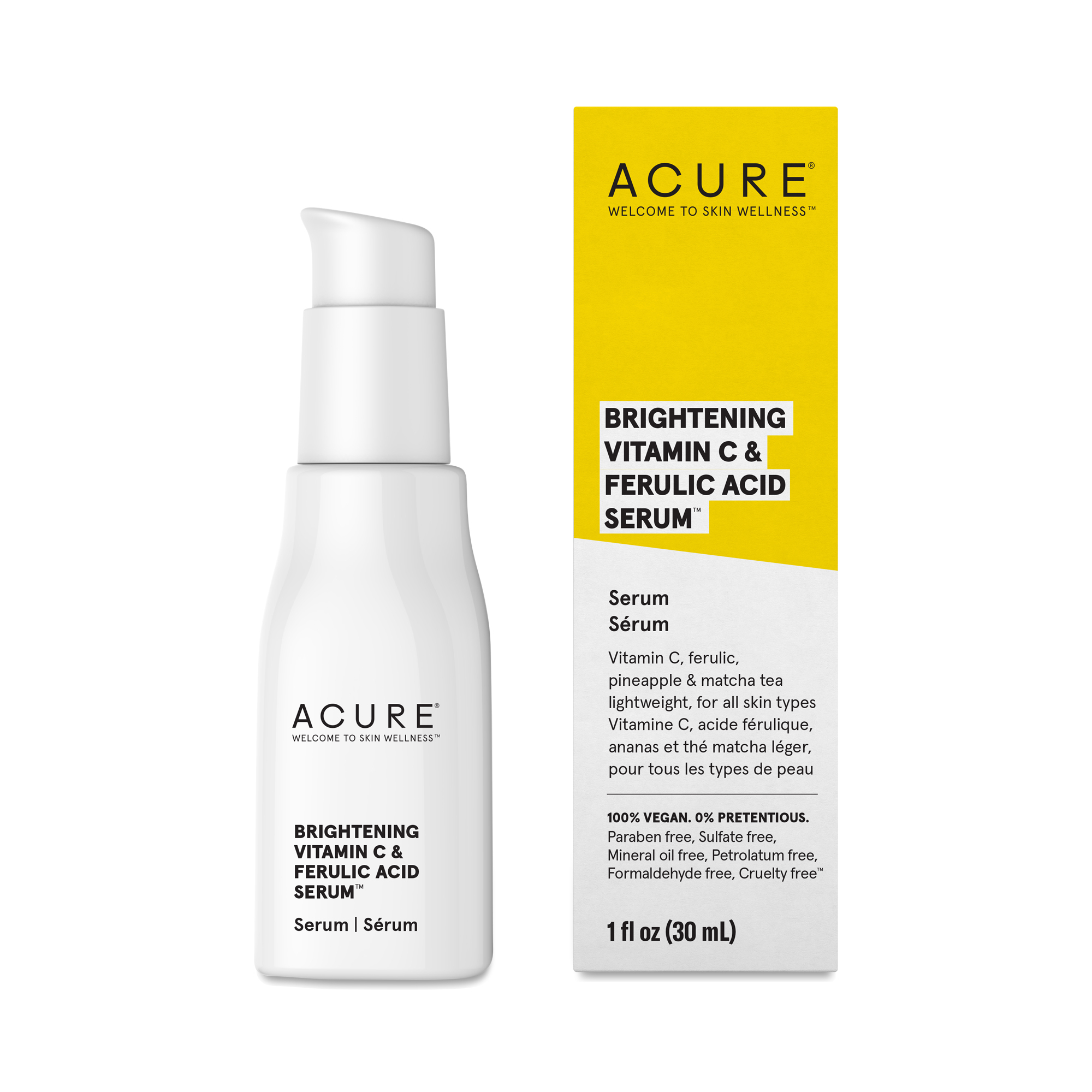 ACURE Brightening Vitamin C & Ferulic Acid Serum | Thrive Market