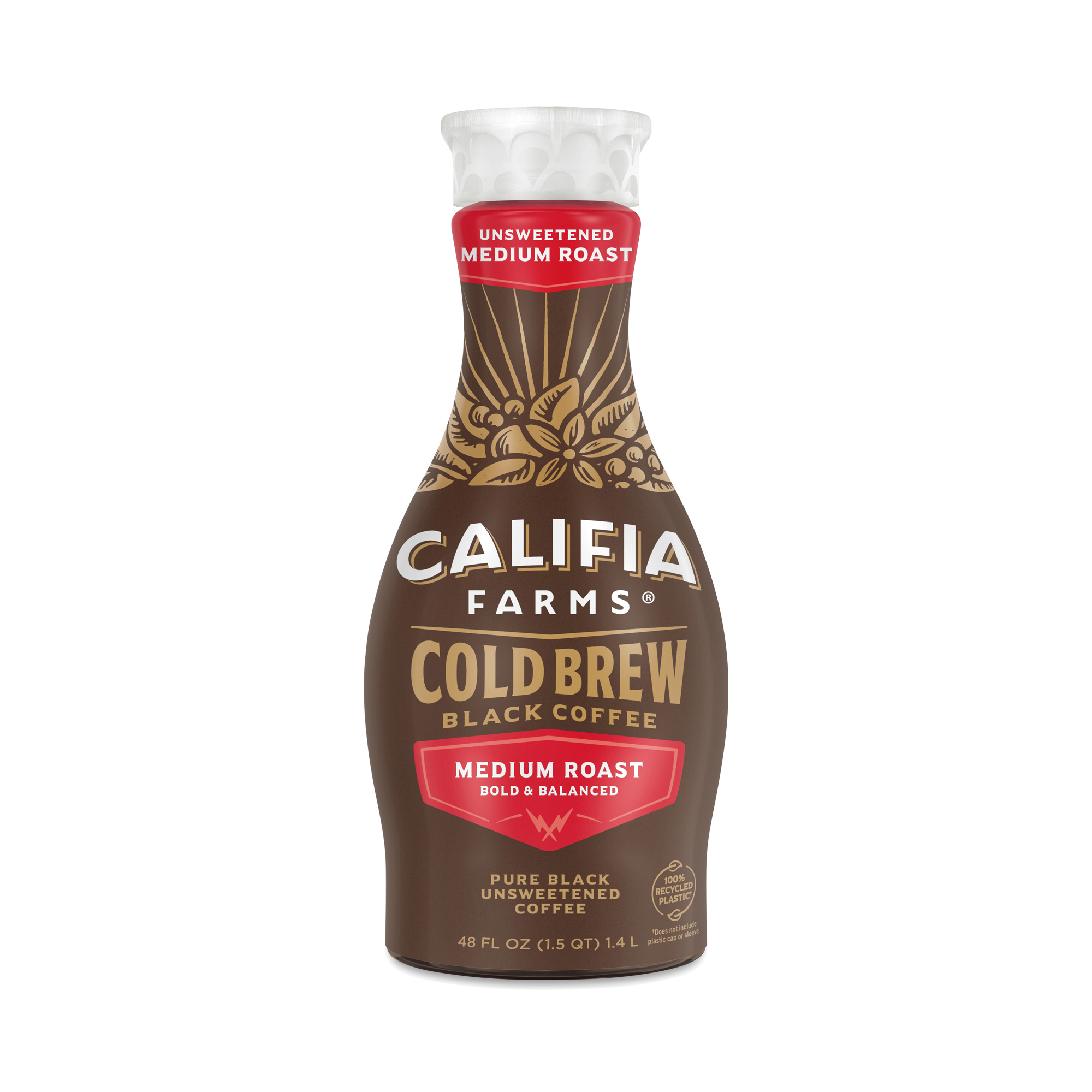 Califia Farms Cold Brew Black Coffee, Medium Roast | Thrive Market