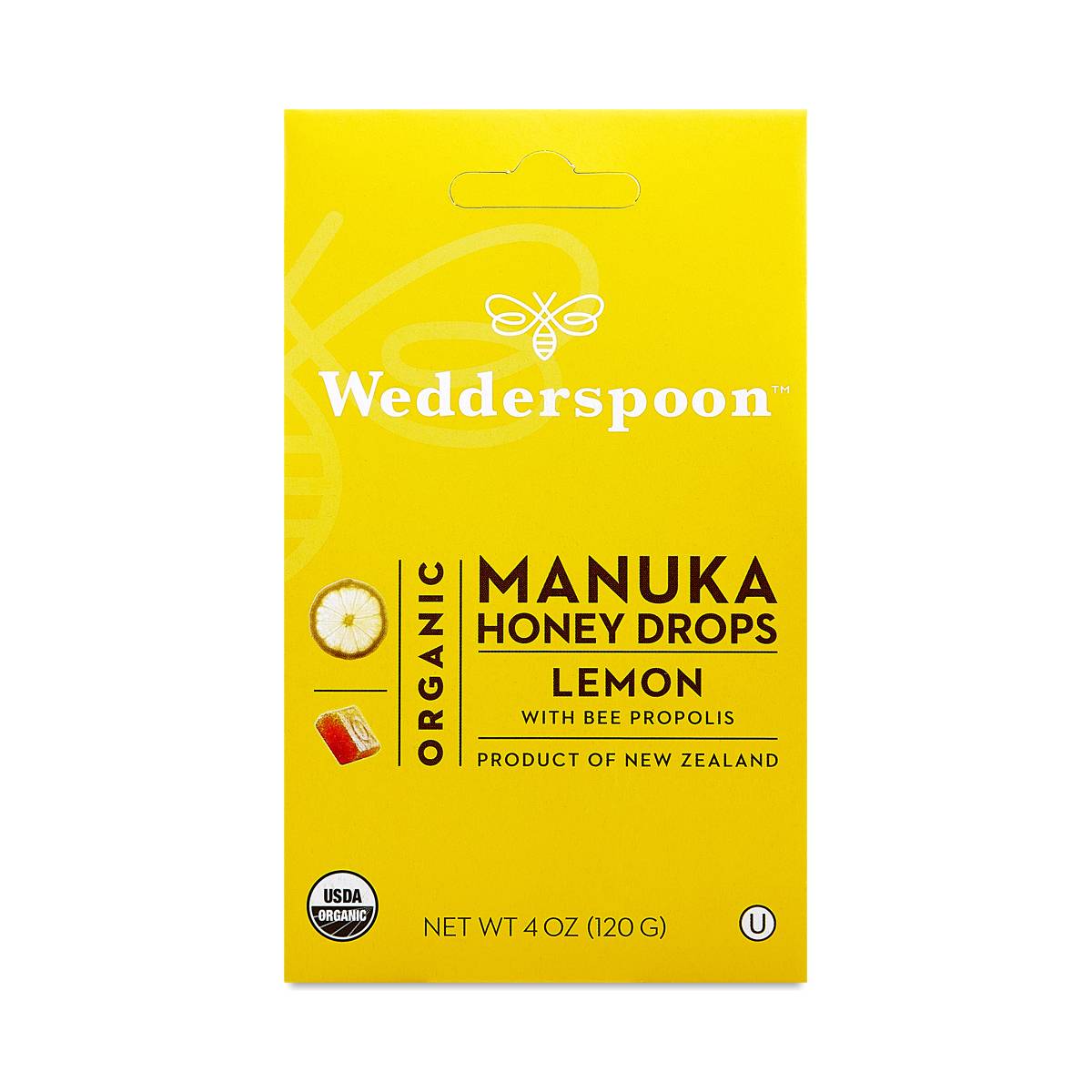 Organic Manuka Honey Drops with Lemon by Wedderspoon - Thrive Market