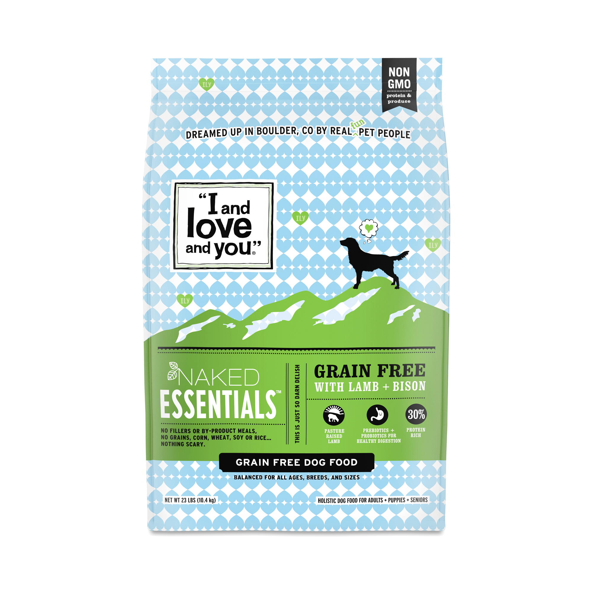 I and love and you Naked Essentials Lamb & Bison Dog Kibble | Thrive Market