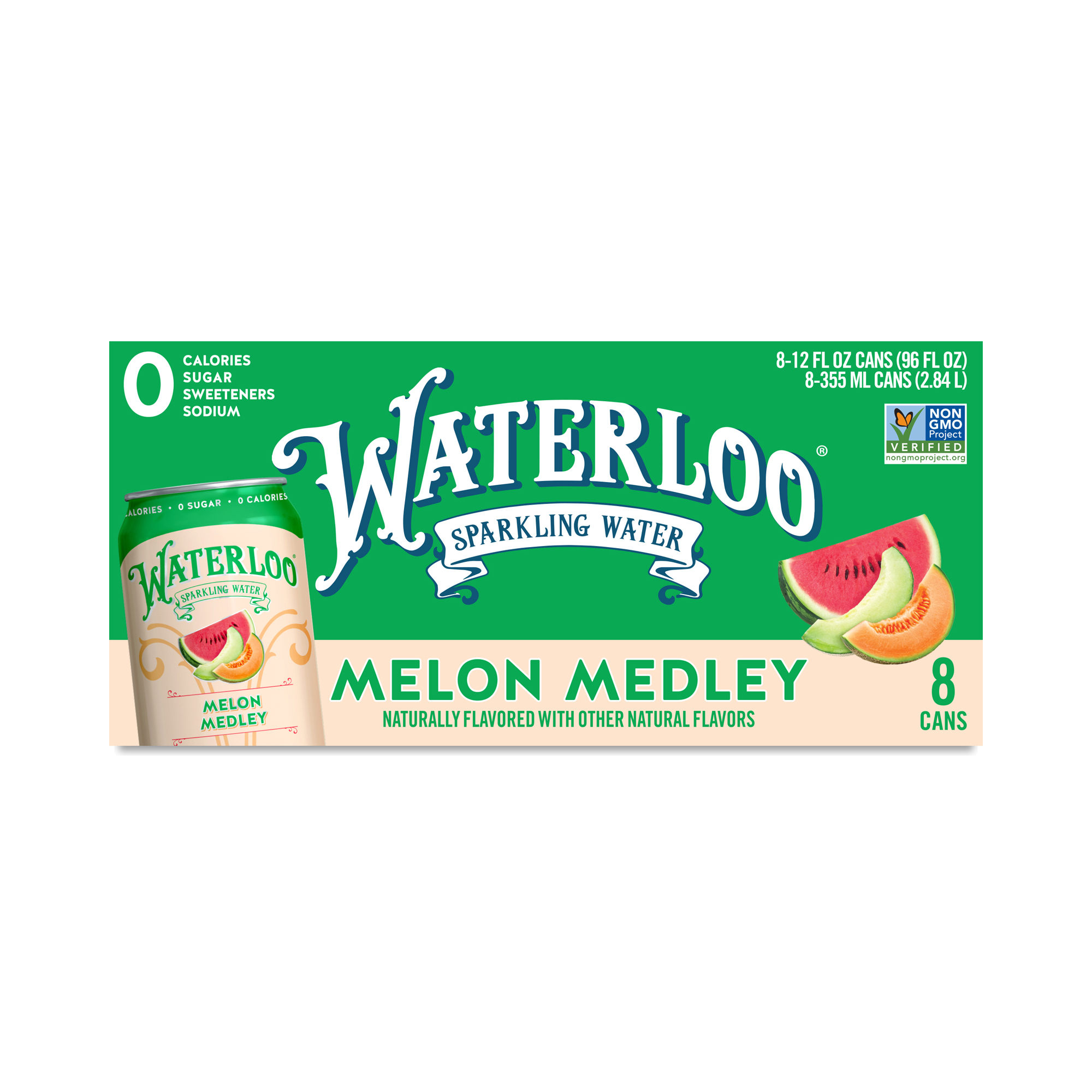 Waterloo Sparkling Water Melon Medley | Thrive Market