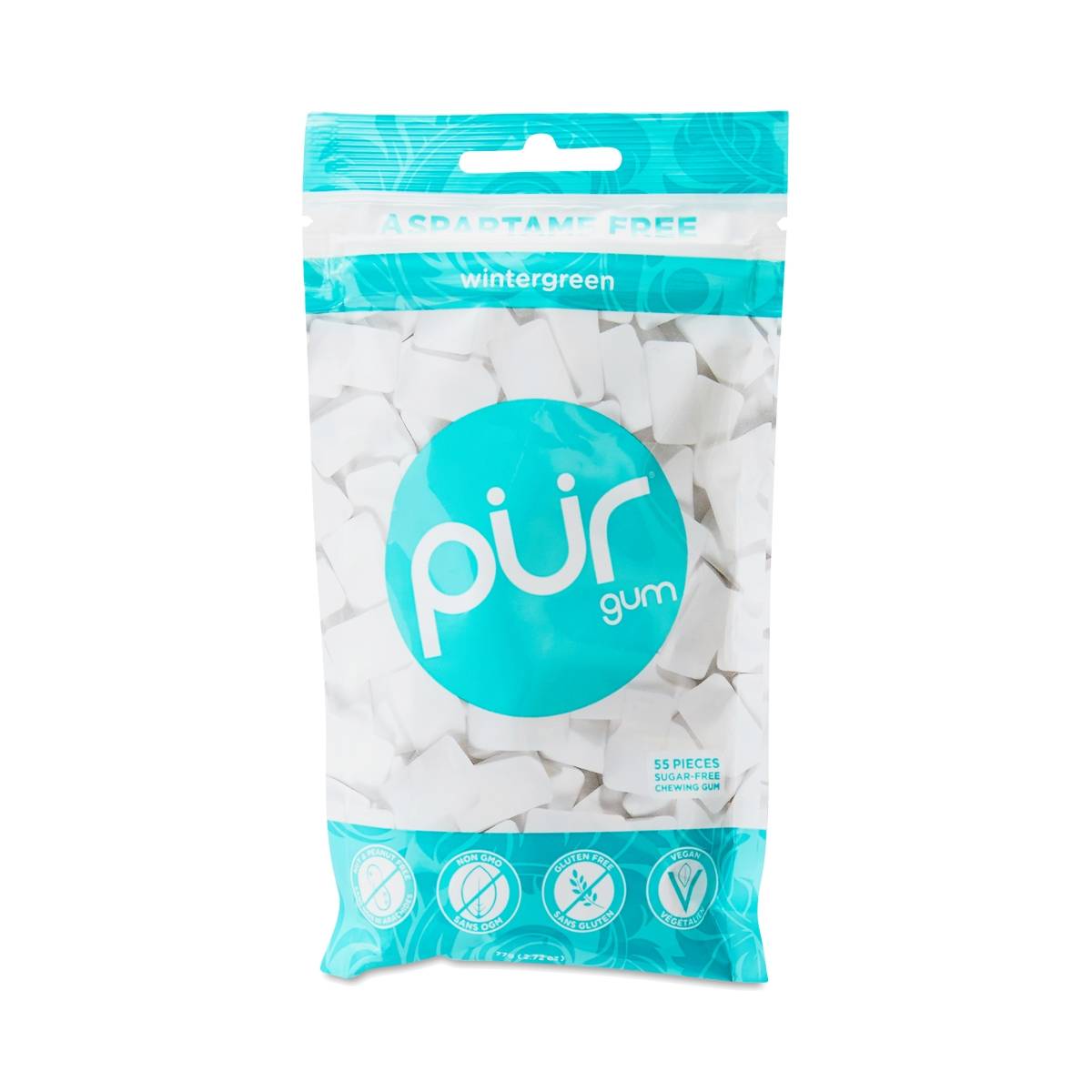 Wintergreen Gum by Pur Gum - Thrive Market