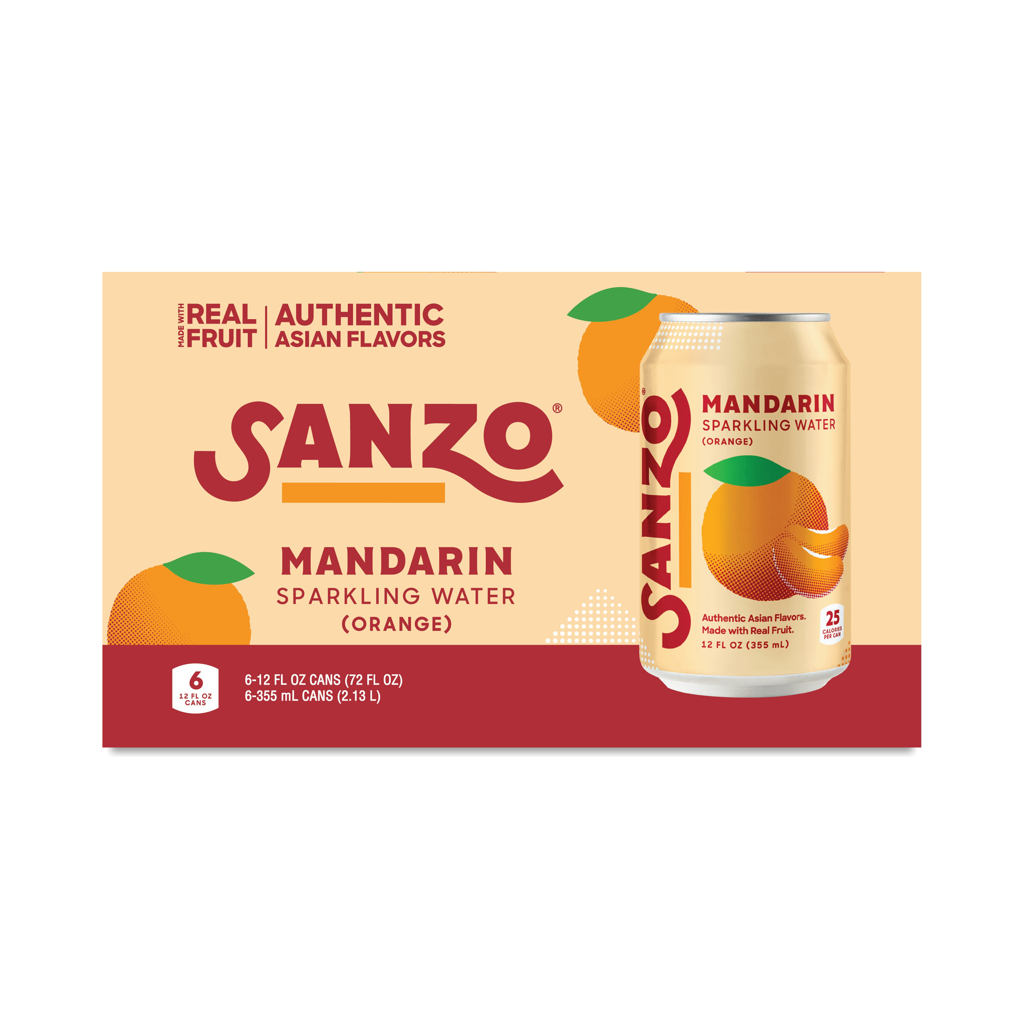 Sanzo Sparkling Water, Mandarin | Thrive Market