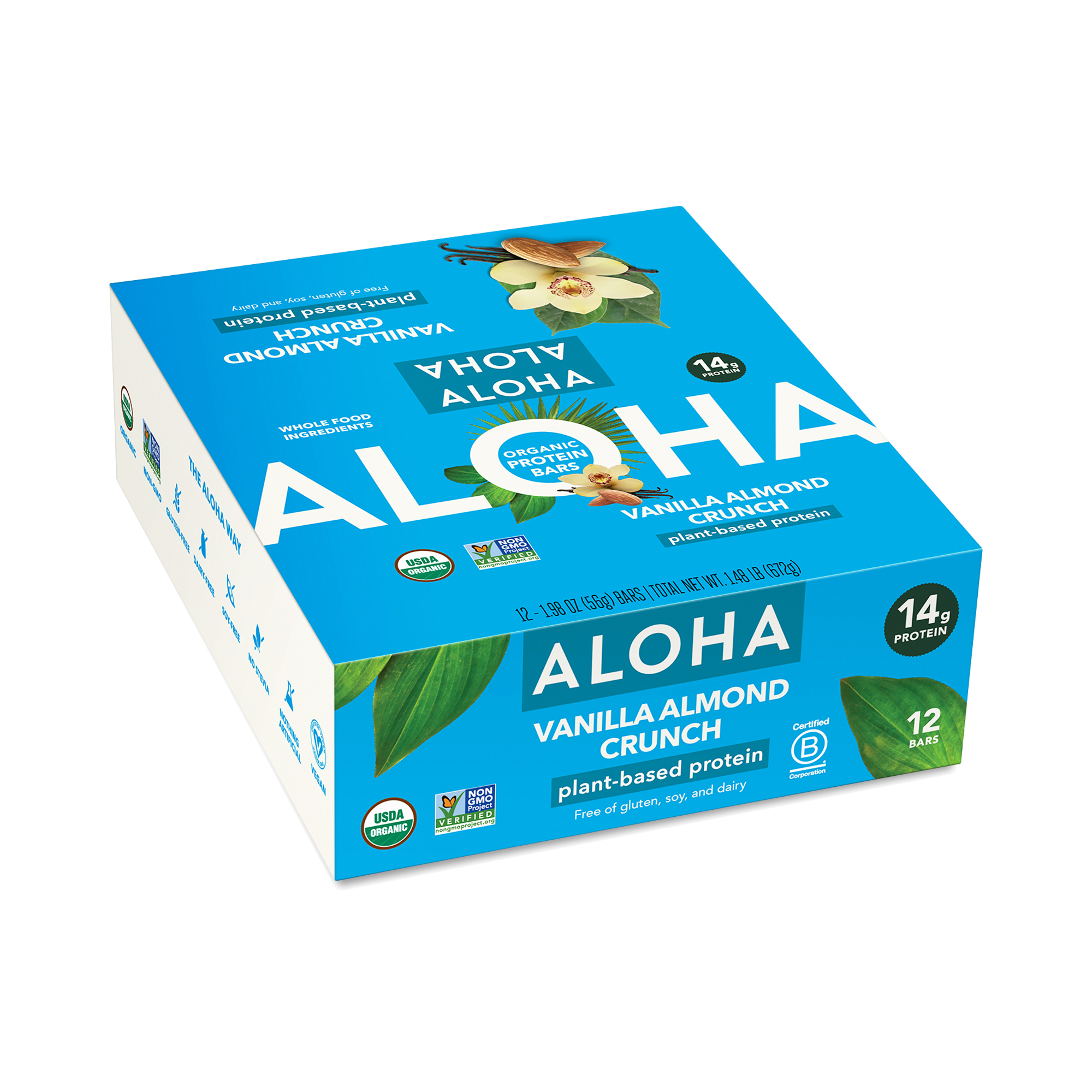 Aloha Protein Bar, Vanilla Almond Crunch | Thrive Market