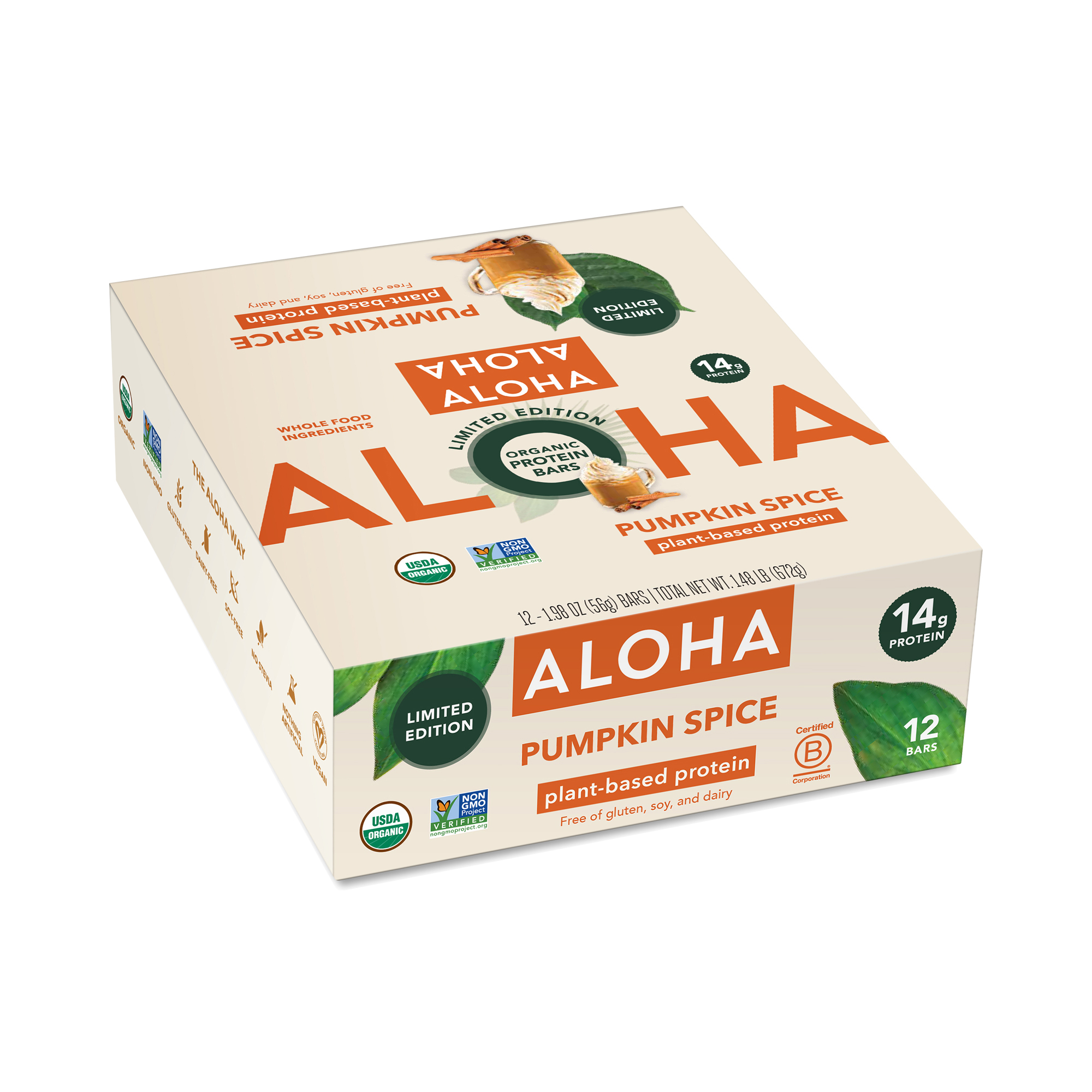 Aloha Protein Bar, Pumpkin Spice | Thrive Market