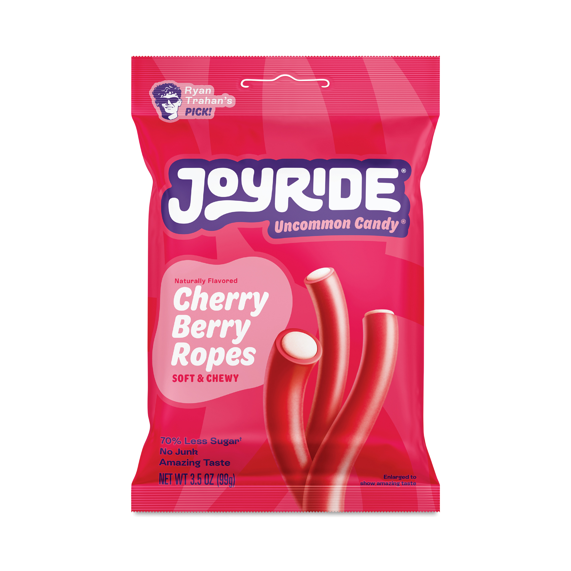JOYRIDE Low Sugar Candy, Cherry Berry Ropes | Thrive Market