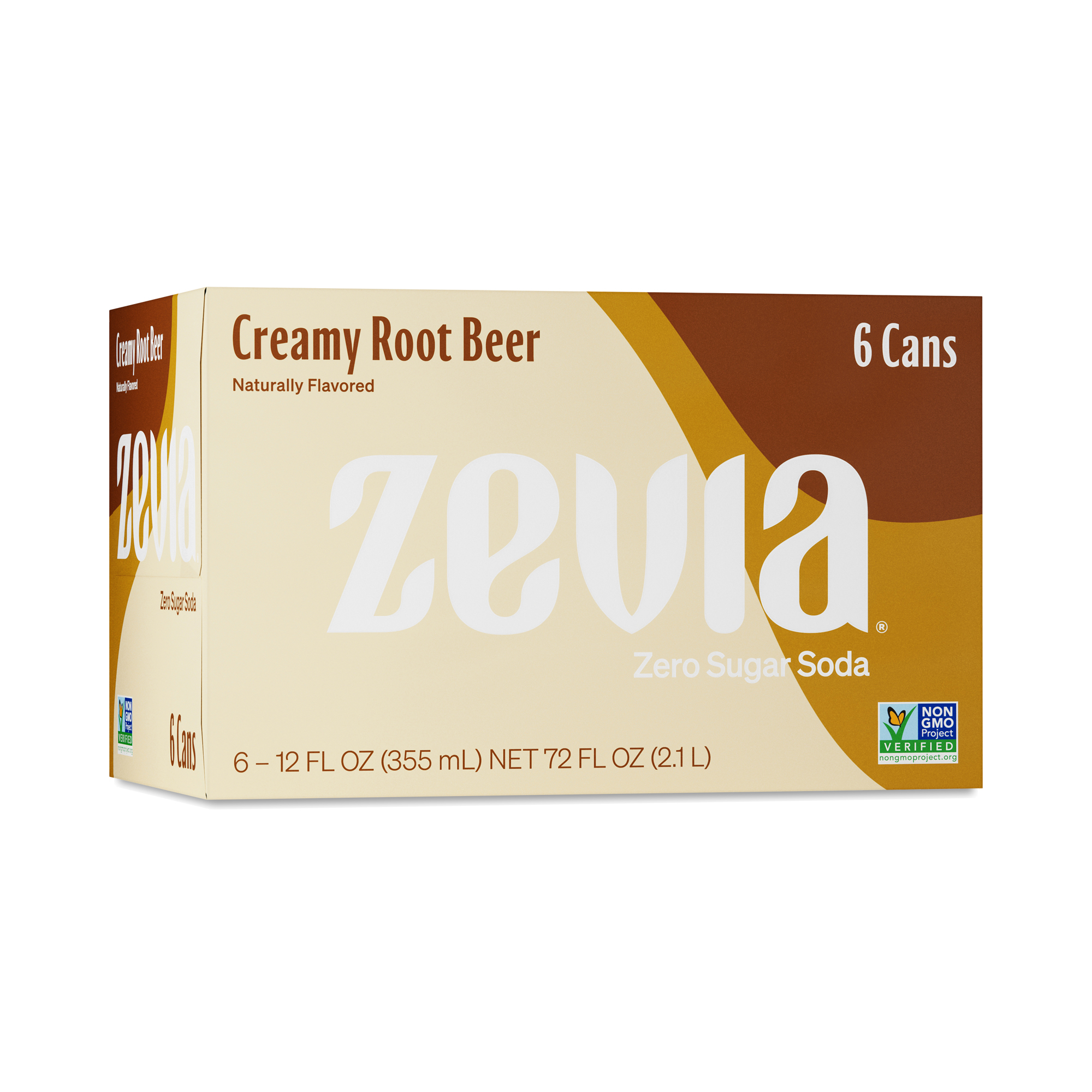 Zevia Zero Sugar Soda, Creamy Root Beer | Thrive Market