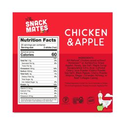 The New Primal Snack Mates Sticks, Chicken & Apple | Thrive Market