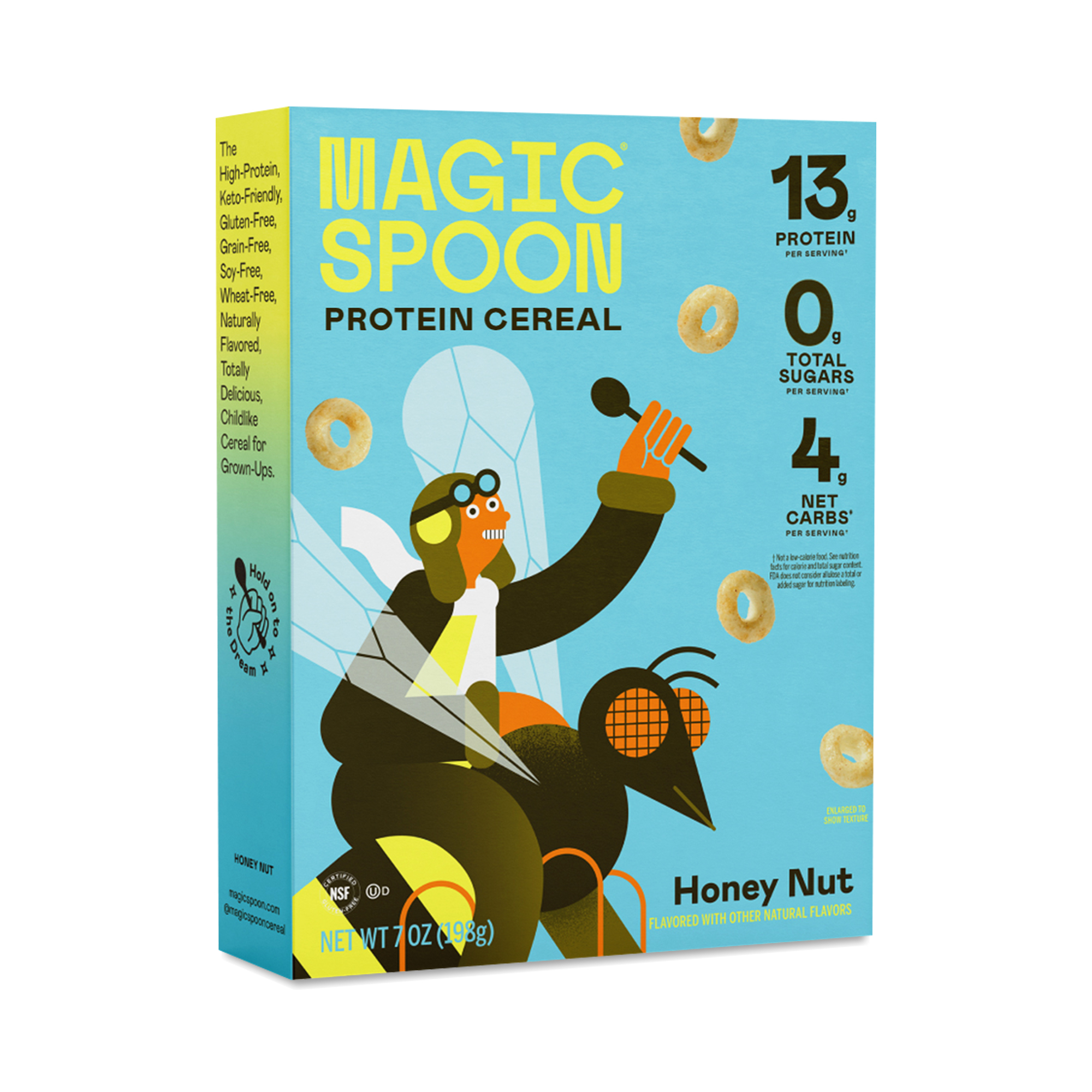 Magic Spoon Protein Cereal, Honey Nut | Thrive Market