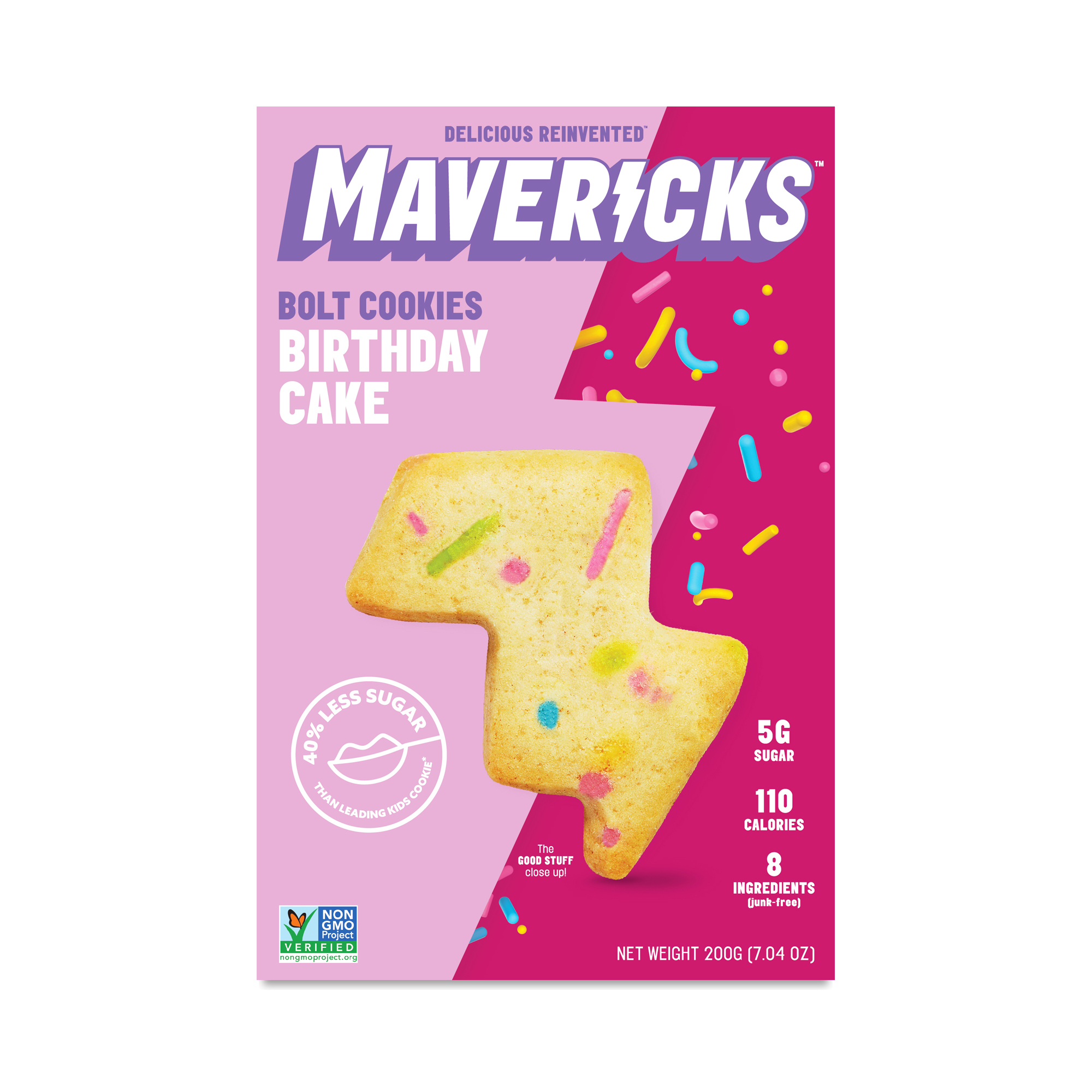 Mavericks Snacks Bolt Cookies, Birthday Cake | Thrive Market