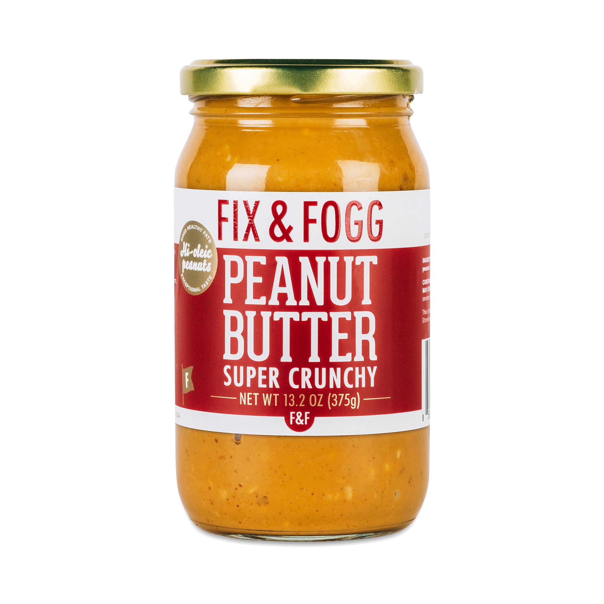 Fix & Fogg Super Crunchy Peanut Butter | Thrive Market