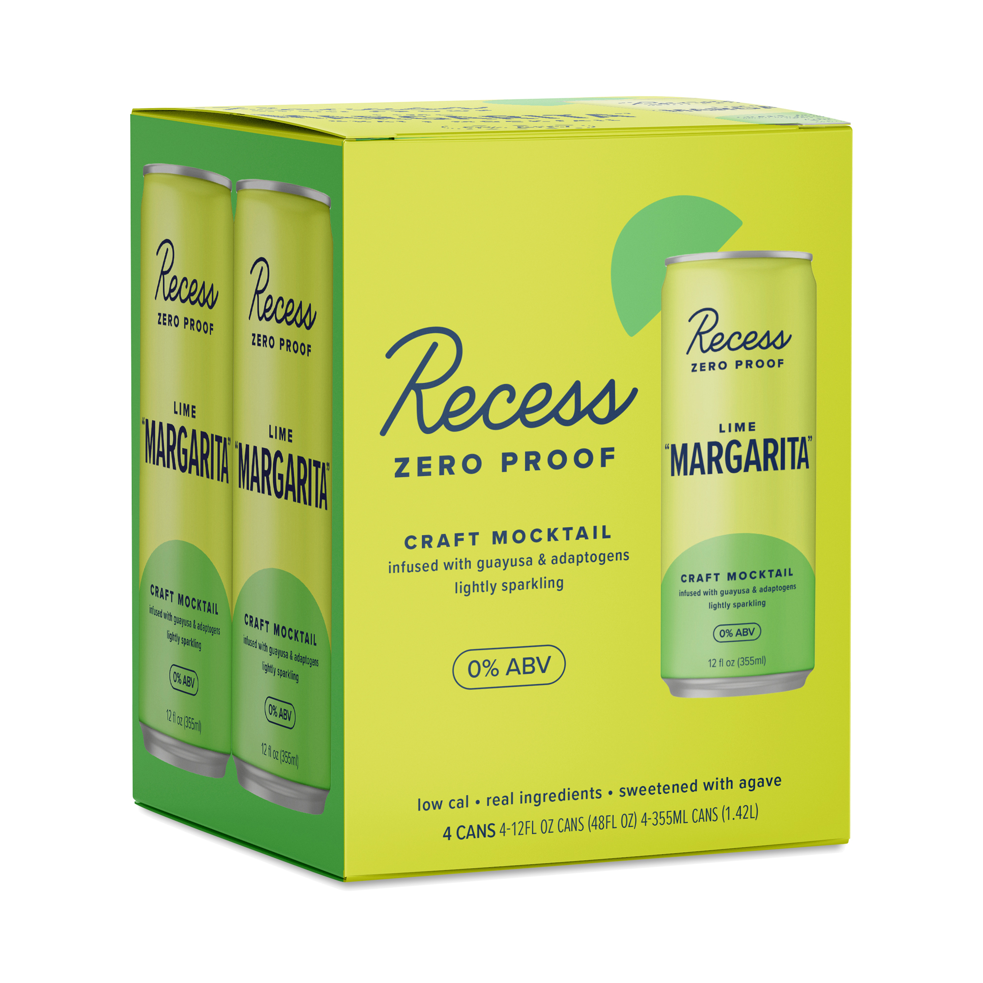 Recess Zero Proof Craft Mocktail, Lime "Margarita" | Thrive Market