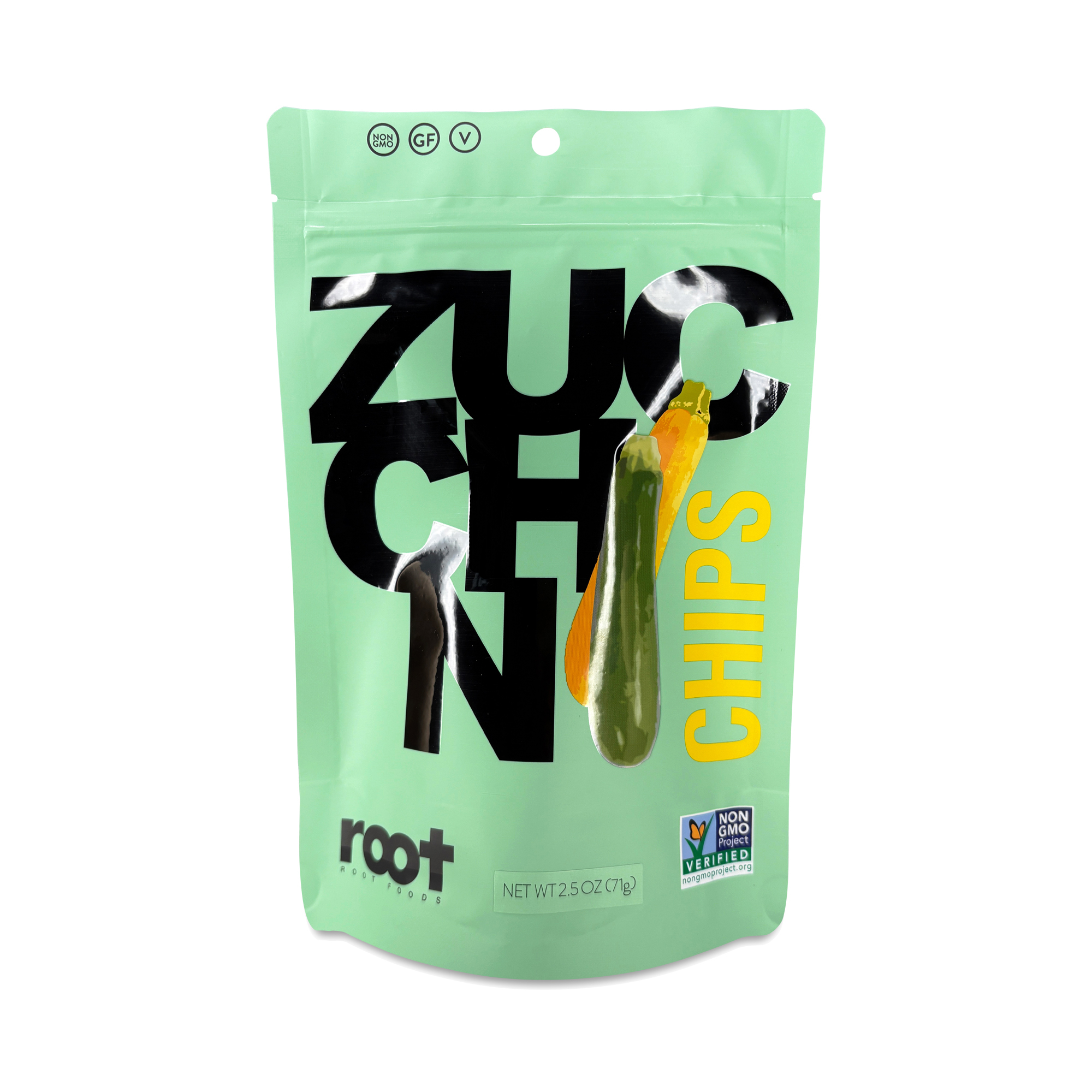 Root Foods Crispy Veggie Chips, Zucchini | Thrive Market