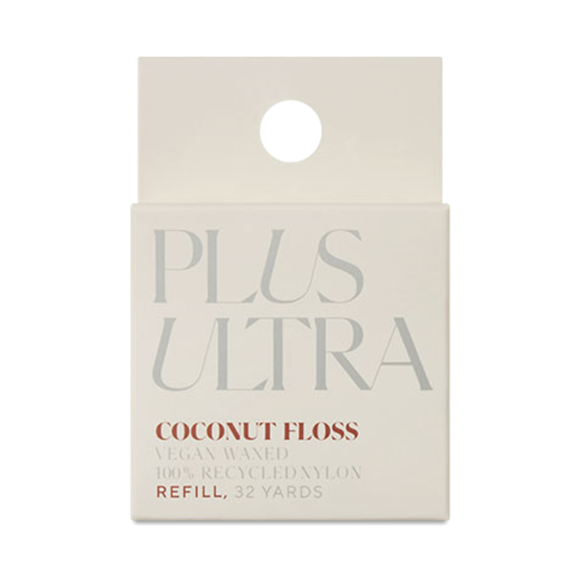 Plus Ultra Recycled Nylon Floss Refill, Coconut | Thrive Market