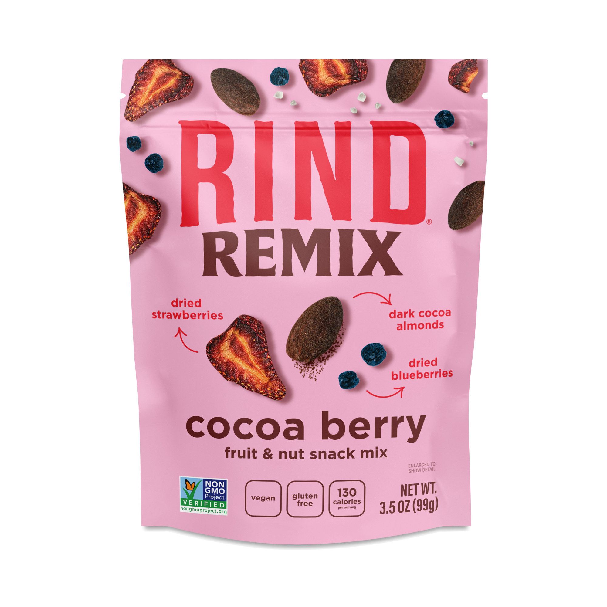 RIND Snacks ReMix Fruit & Nut Snack Mix, Cocoa Berry | Thrive Market