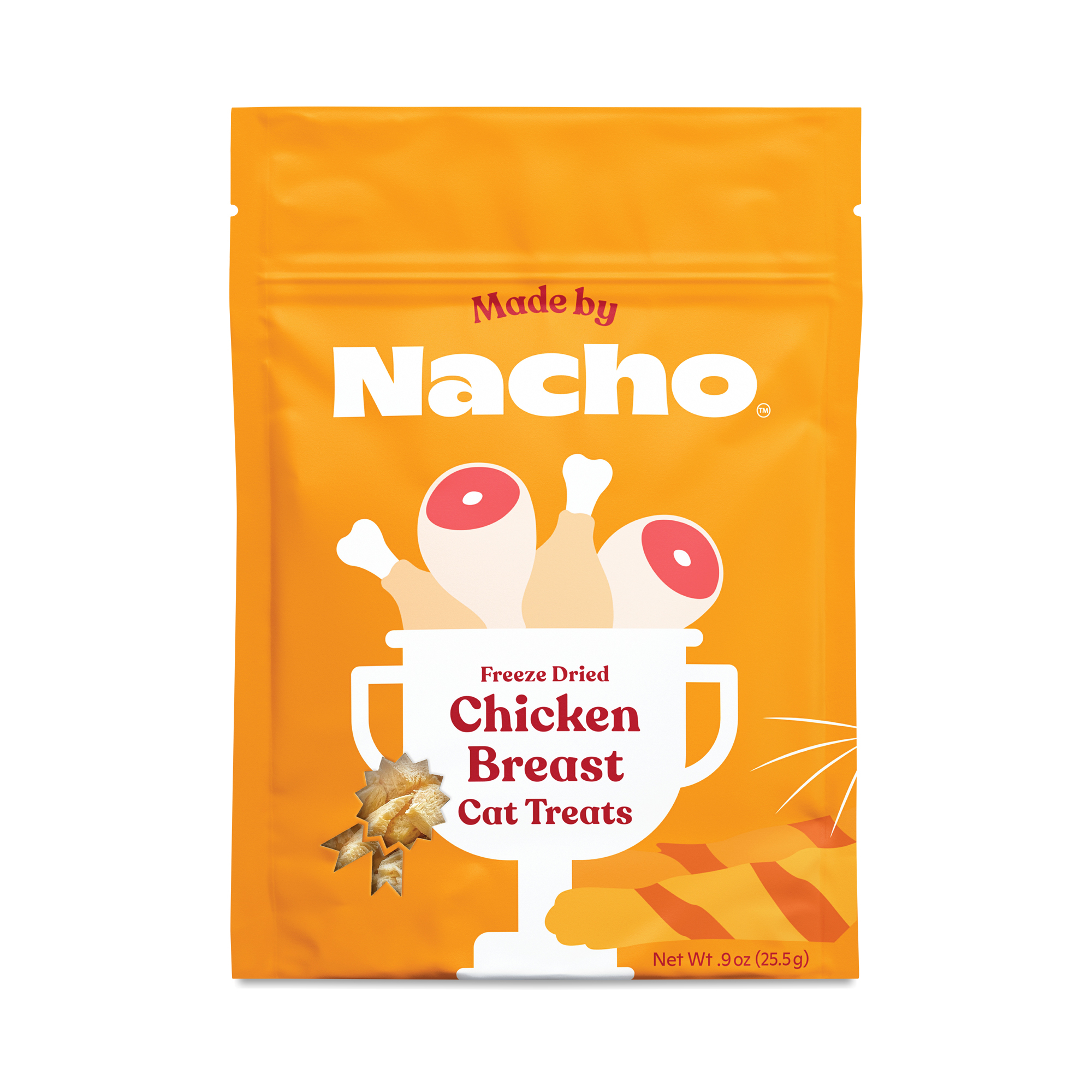 Made by Nacho Freeze Dried Cat Treats & Topper, Chicken Breast | Thrive ...