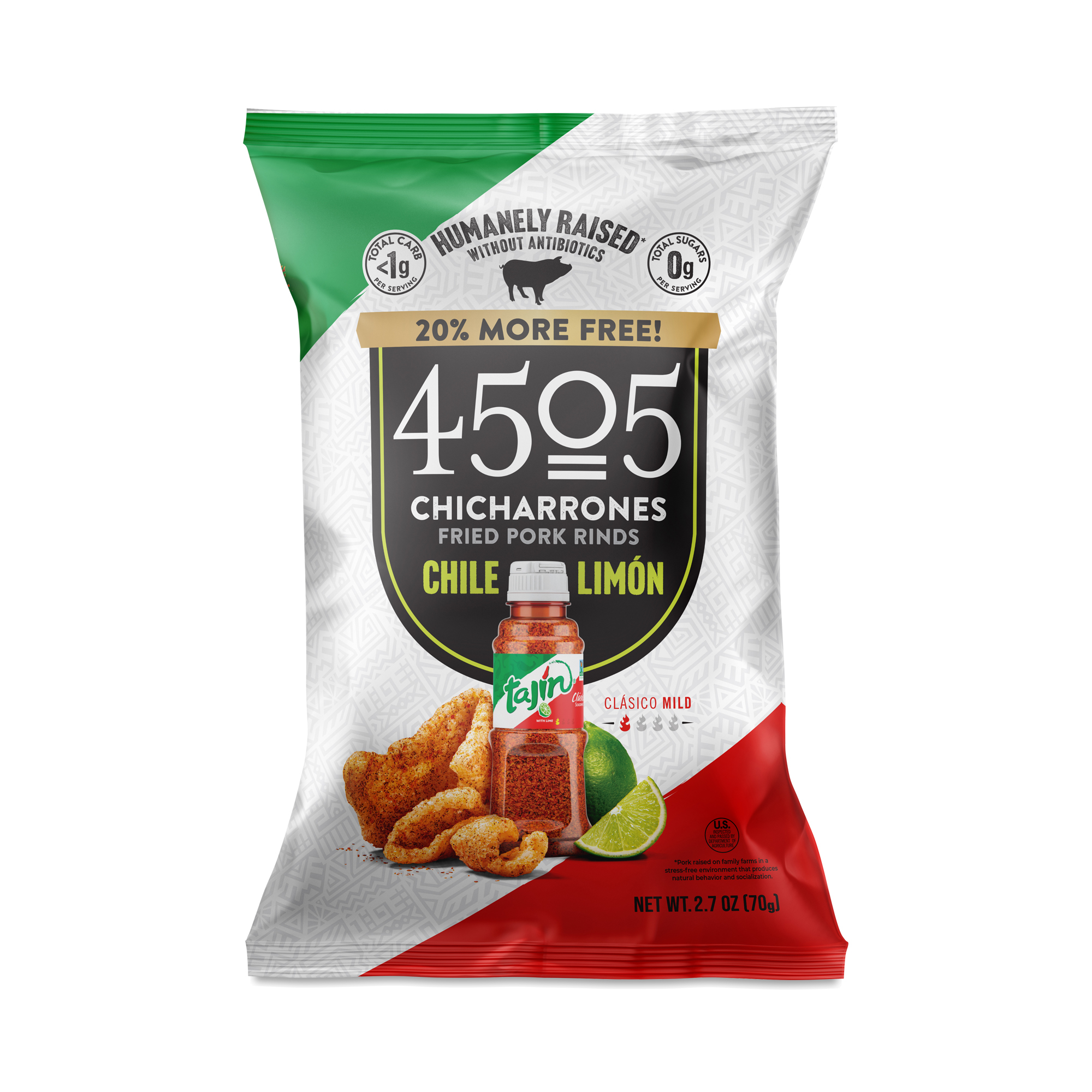 4505 Meats Chicharrones, Chile Limón | Thrive Market