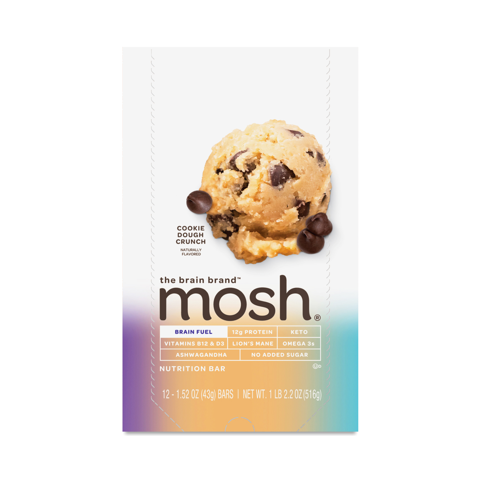 Mosh Protein Bar, Cookie Dough Crunch | Thrive Market