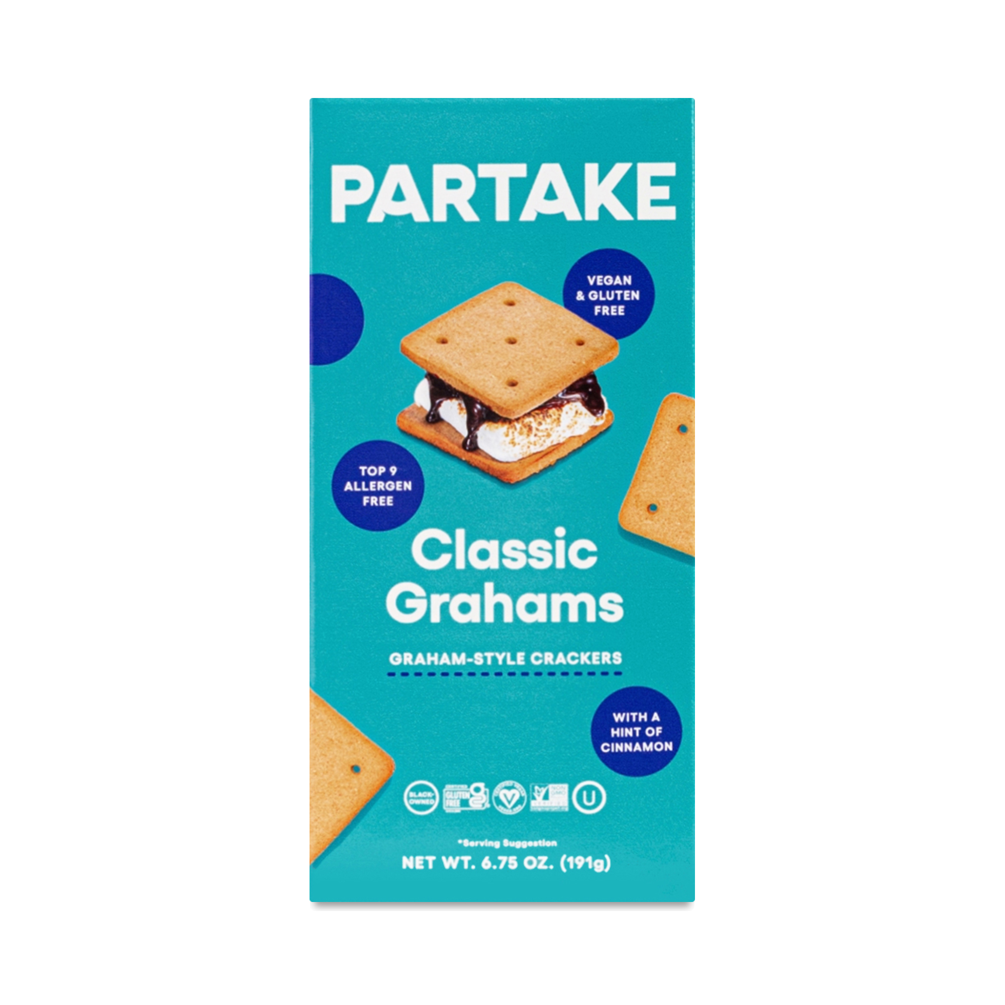 Partake Foods Classic Grahams | Thrive Market