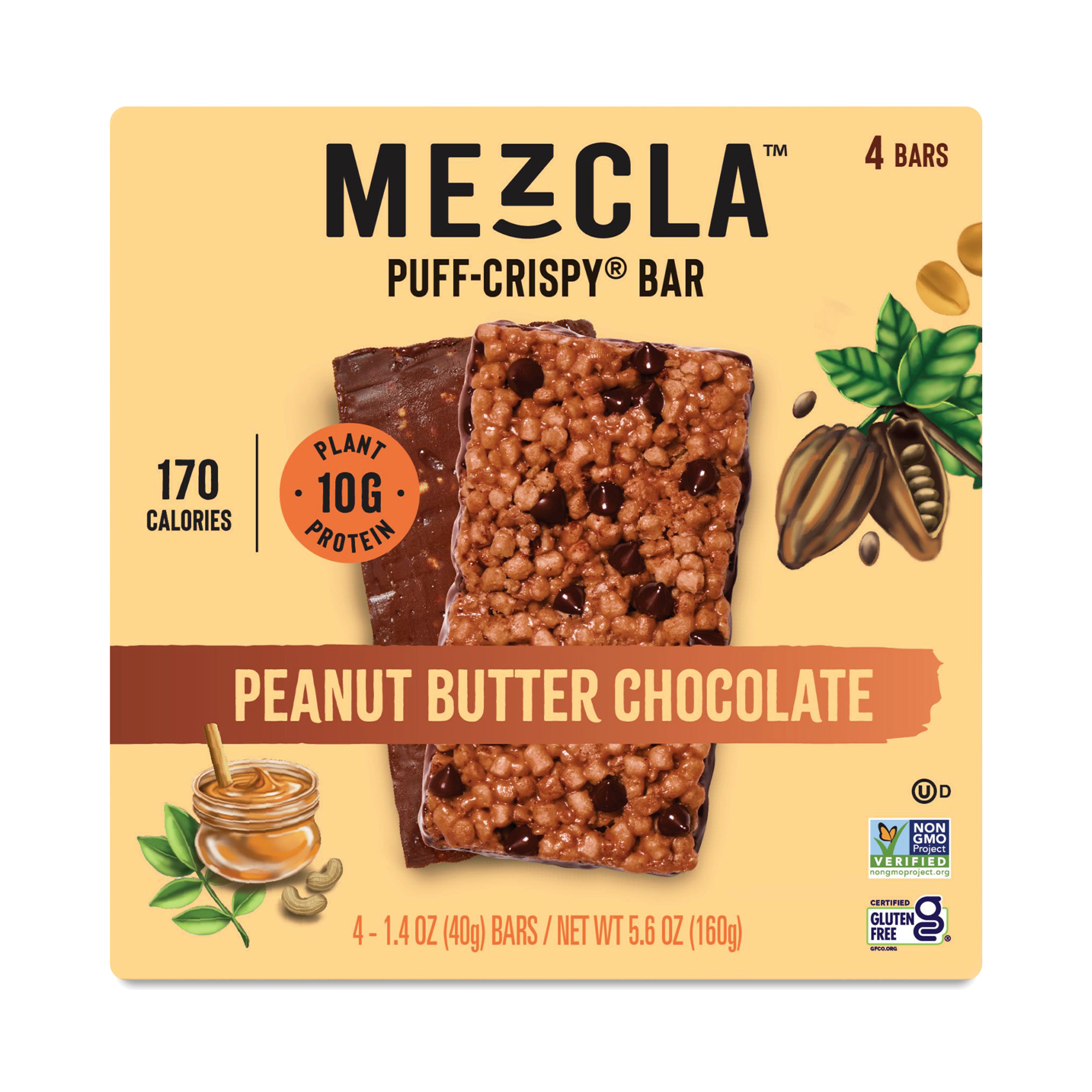 Mezcla Puff-Crispy Bar, Peruvian Cocoa | Thrive Market