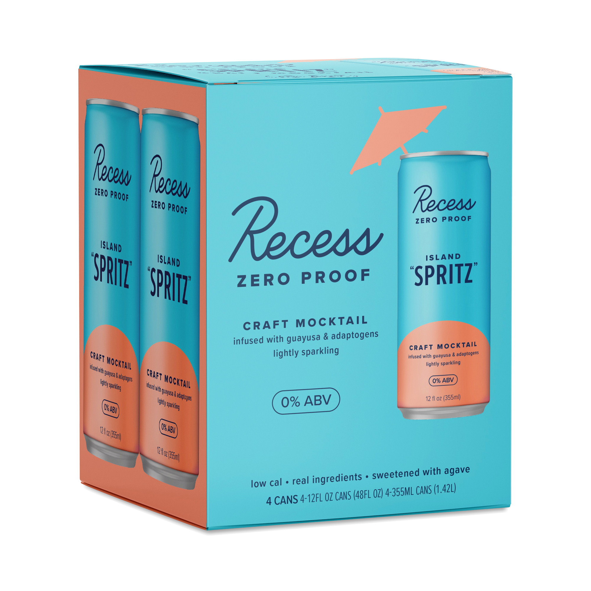 Recess Zero Proof Craft Mocktail, Island "Spritz" | Thrive Market