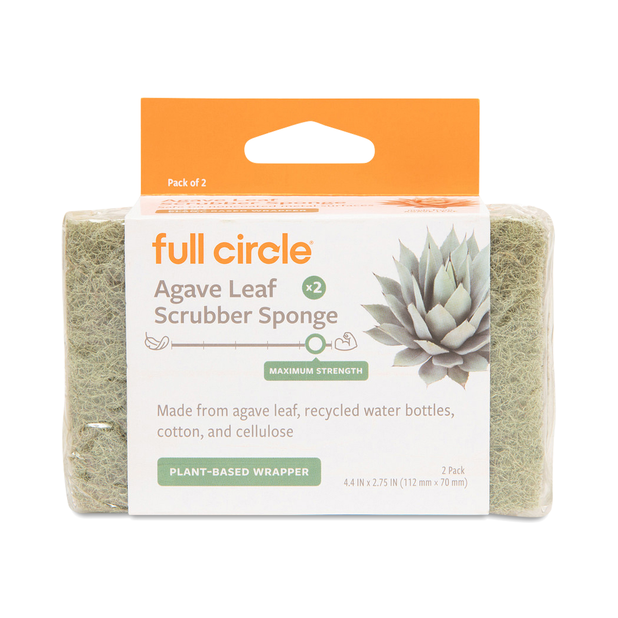 Full Circle Agave Leaf Scrubber Sponge | Thrive Market