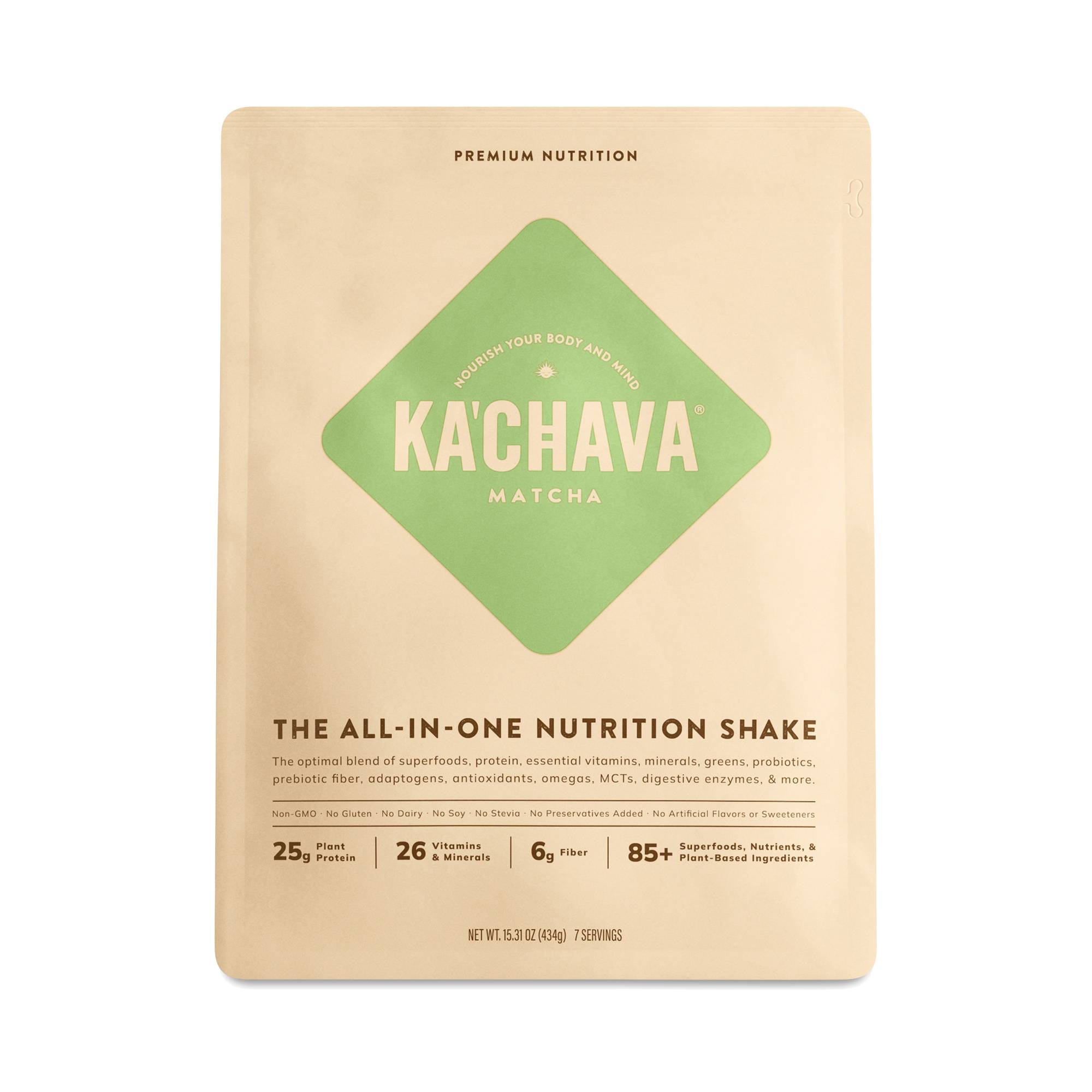 Ka'Chava All-In-One Nutrition Shake, Matcha | Thrive Market